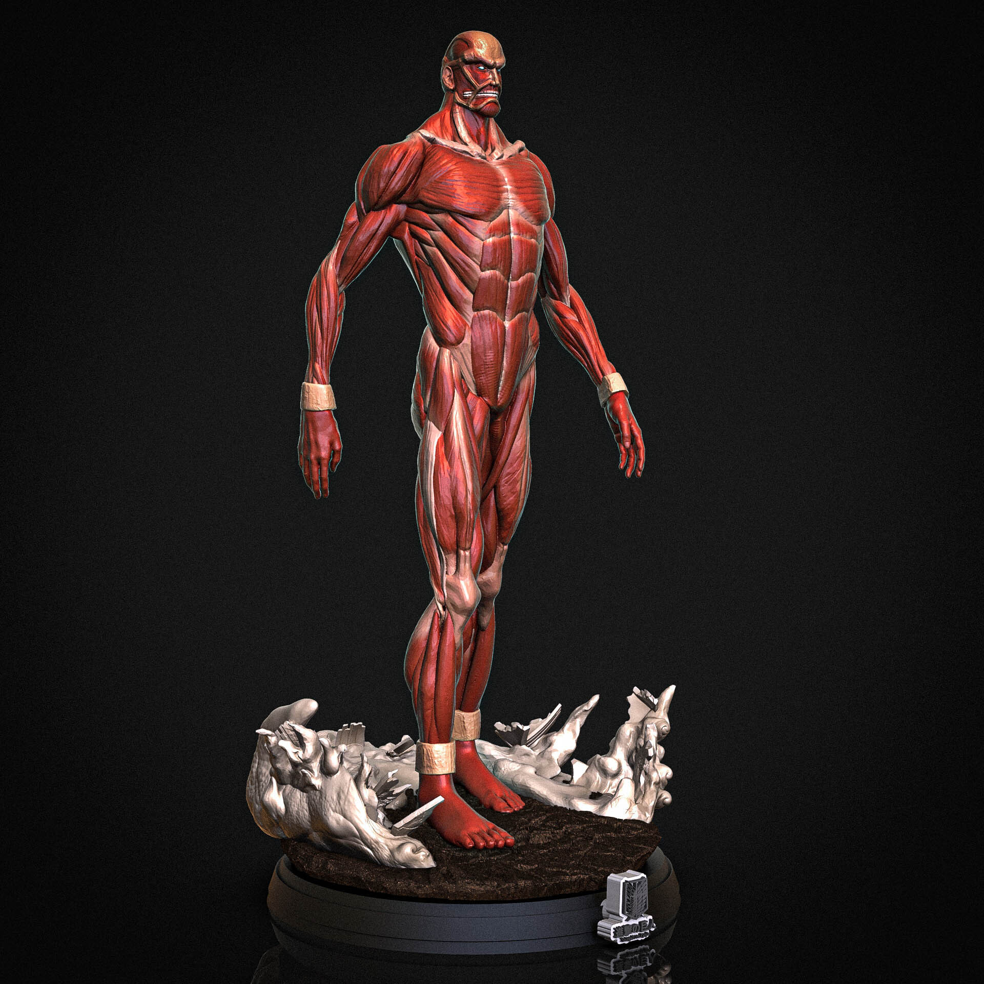 M3D Studios - Eren Retumbar 進撃の巨人