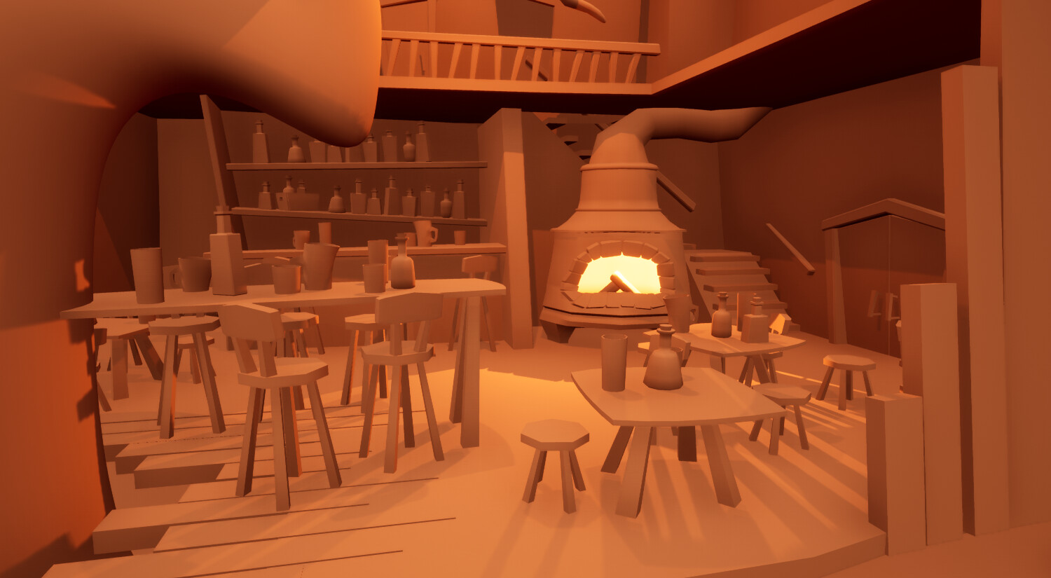 Audrey Tremblay - Tavern Diorama - Klaus (2020)