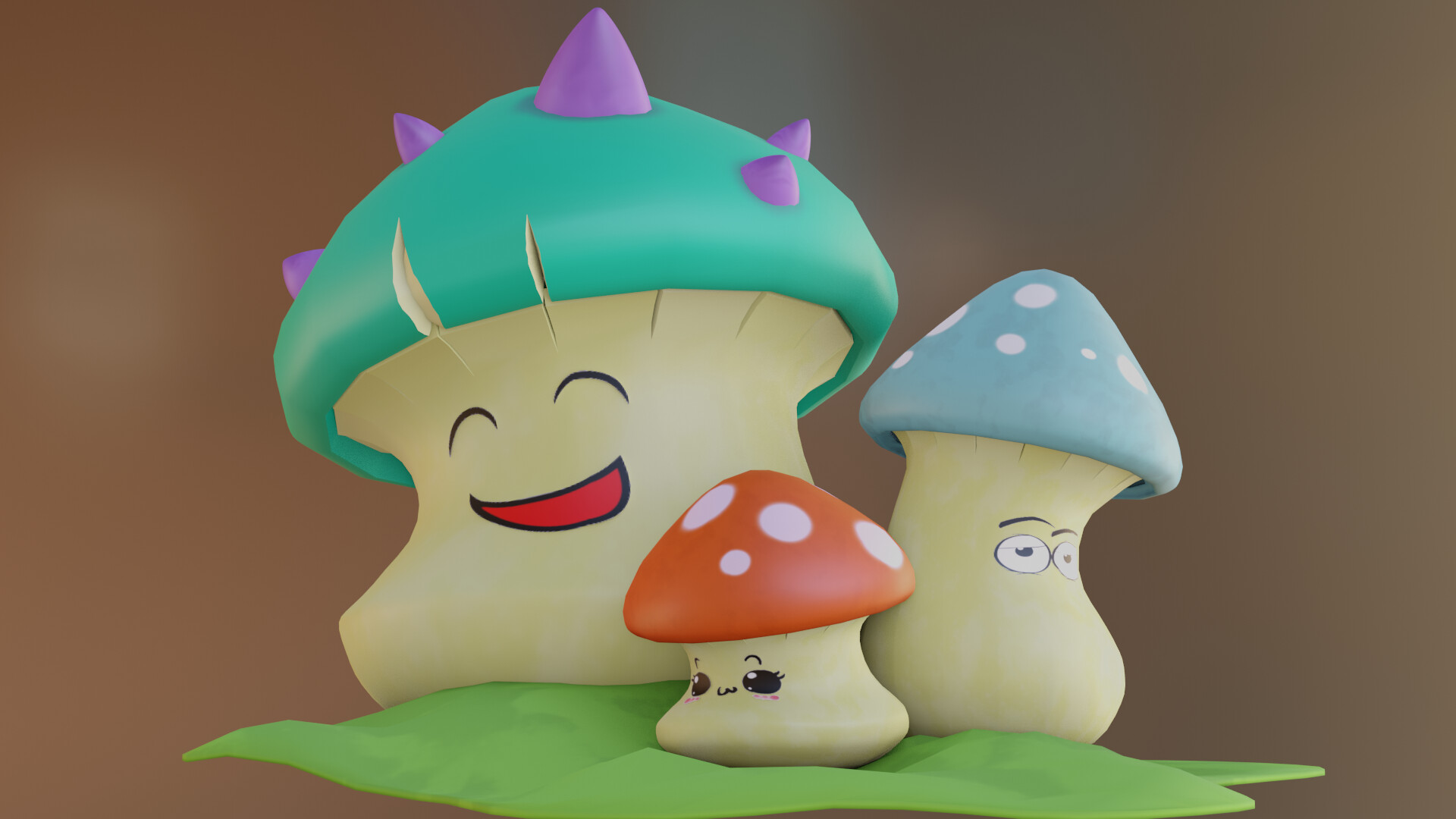 ArtStation - Shroom Family