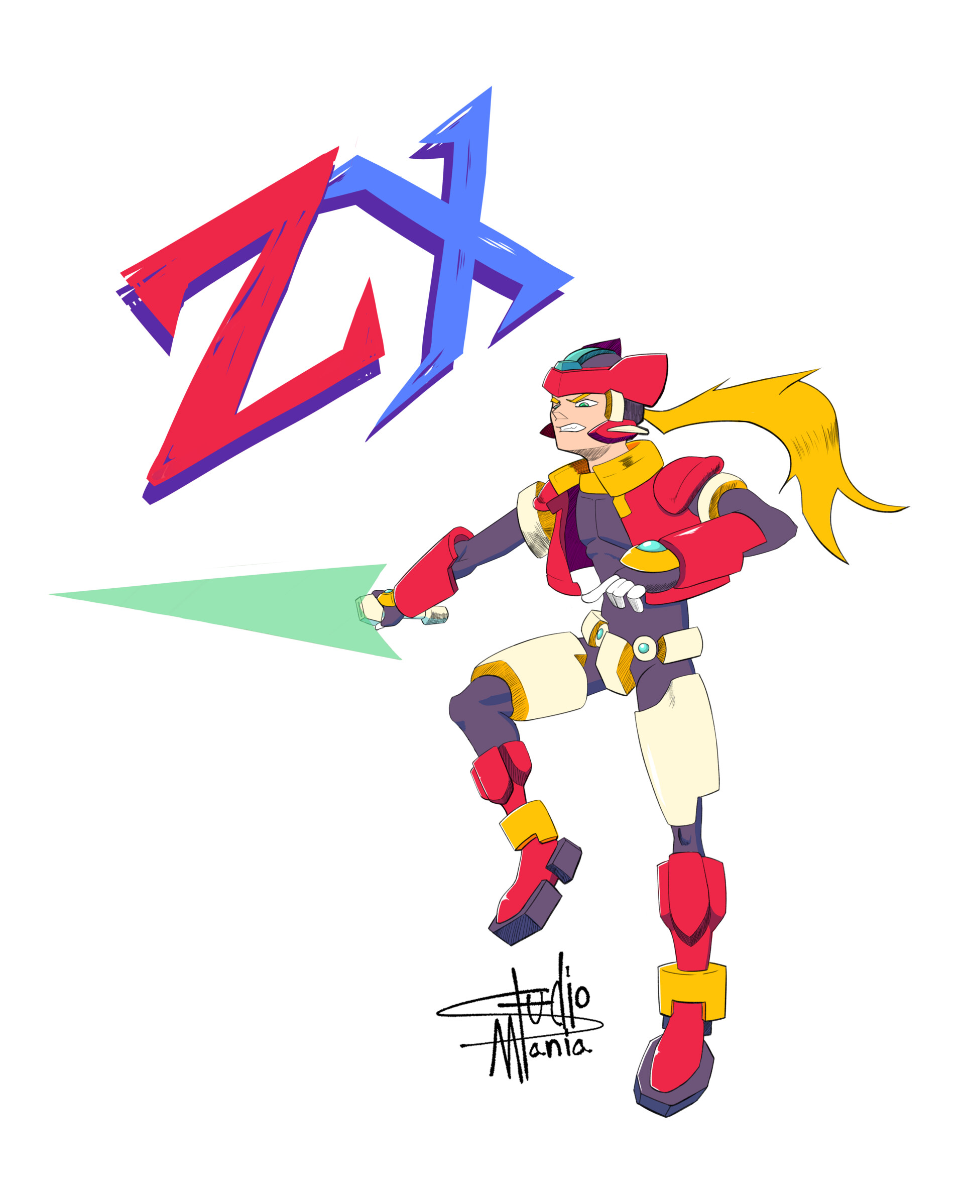 ArtStation - Megaman ZX