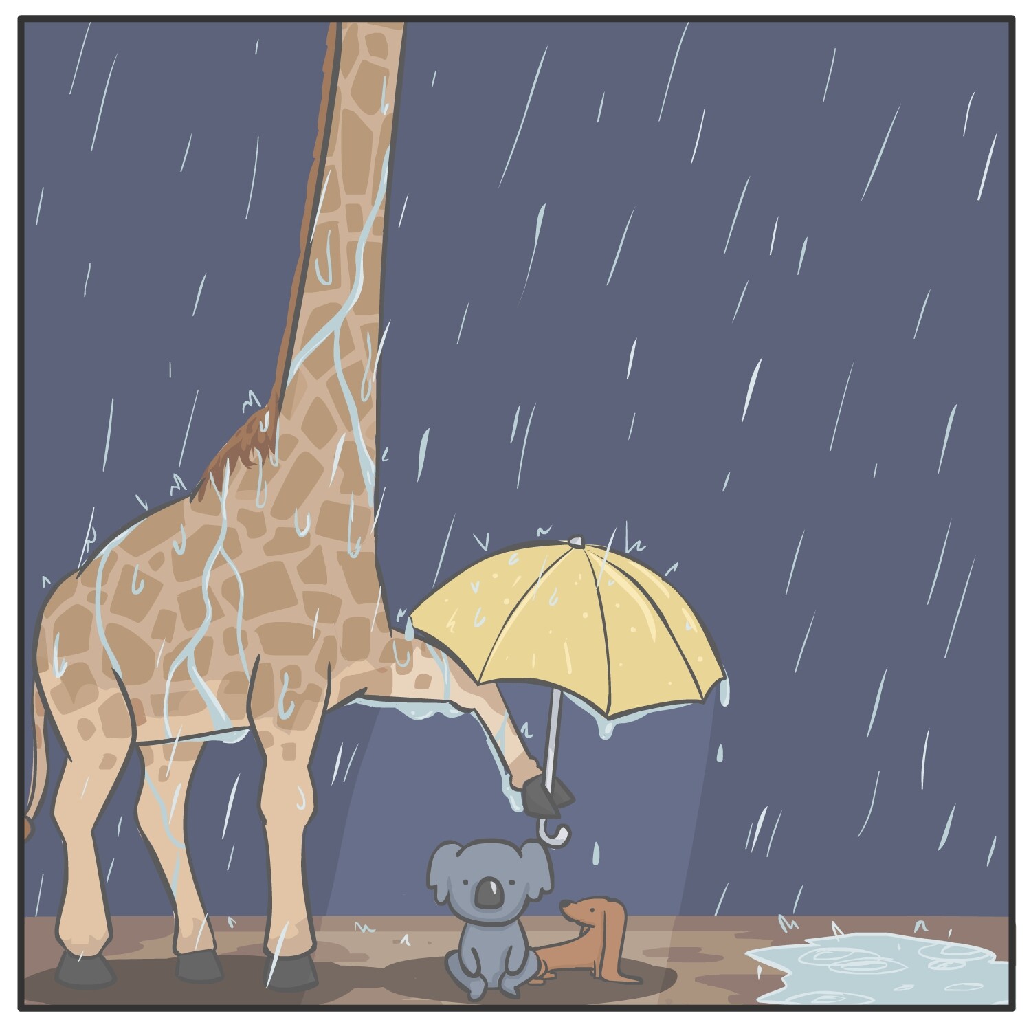 ArtStation - Rain - Comic