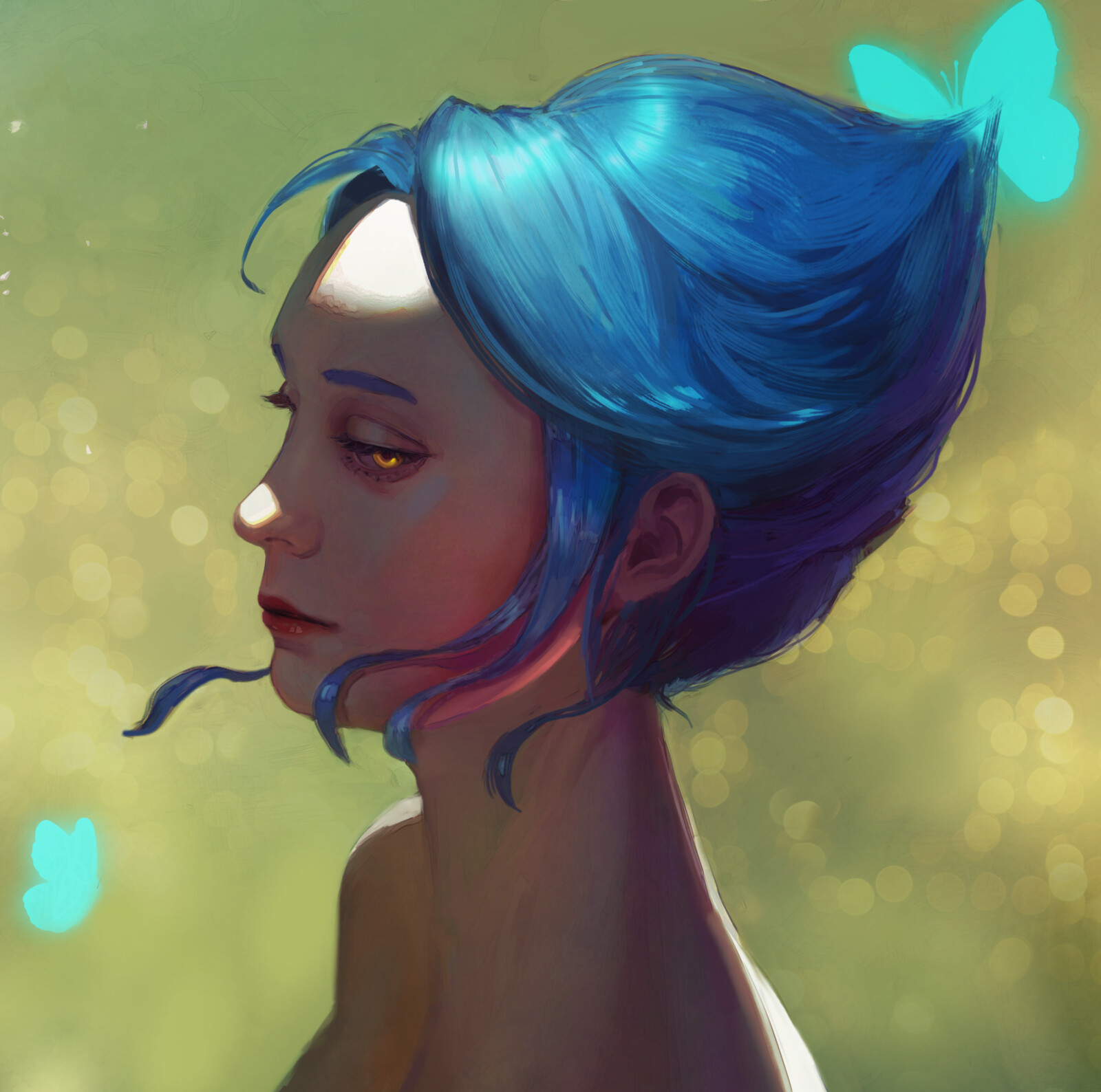 Eytan Cohen - Blue Hair Girl