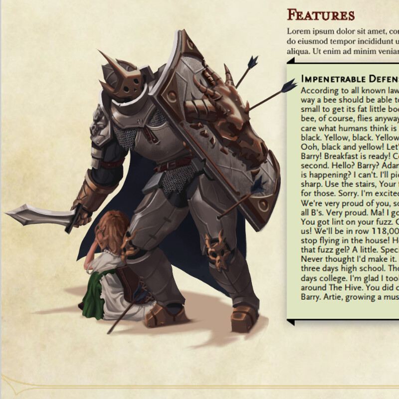 ArtStation - Defender, Commission