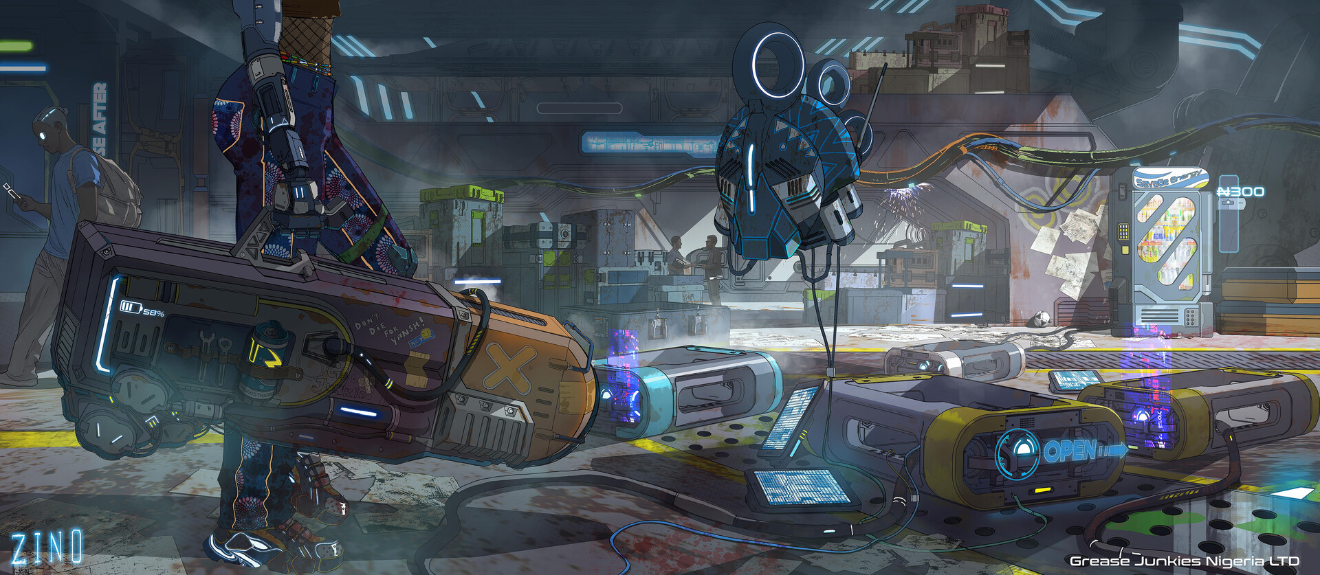 ArtStation - Grease Junkies_9JA