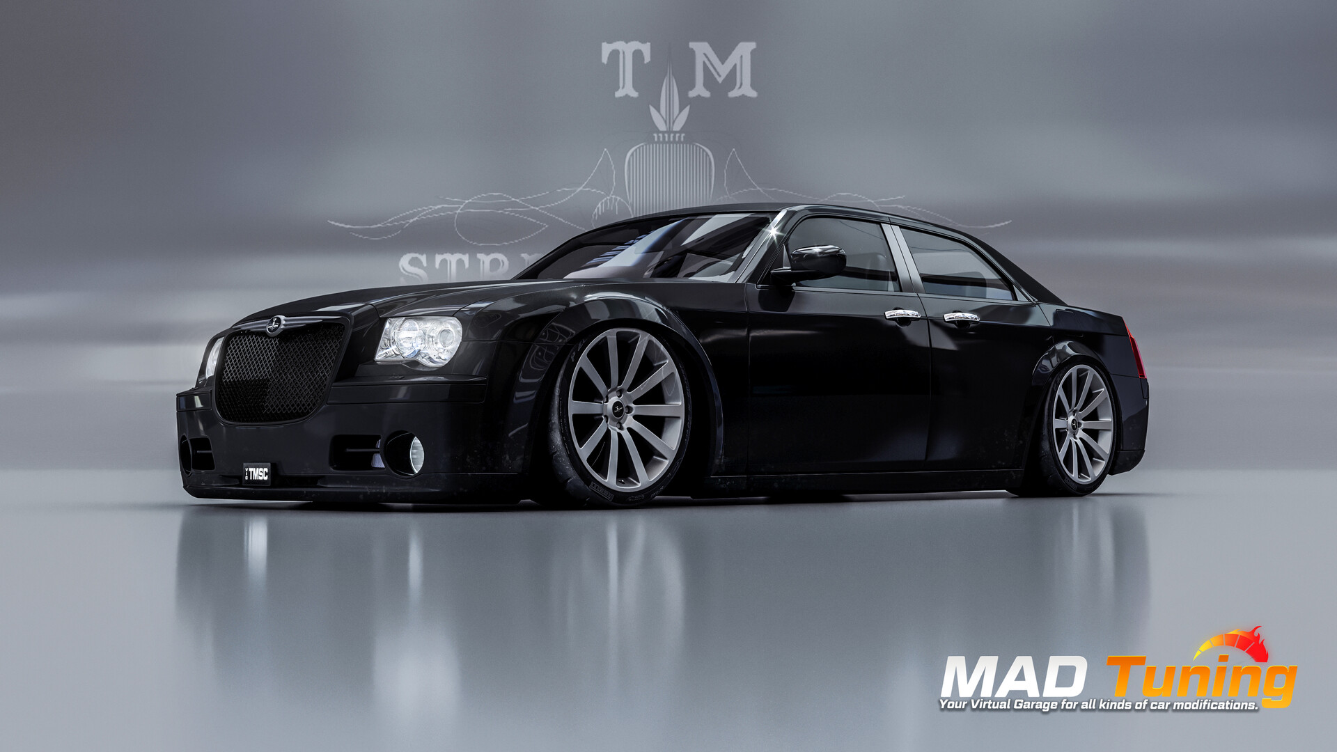 Stanced Chrysler 300 Srt8