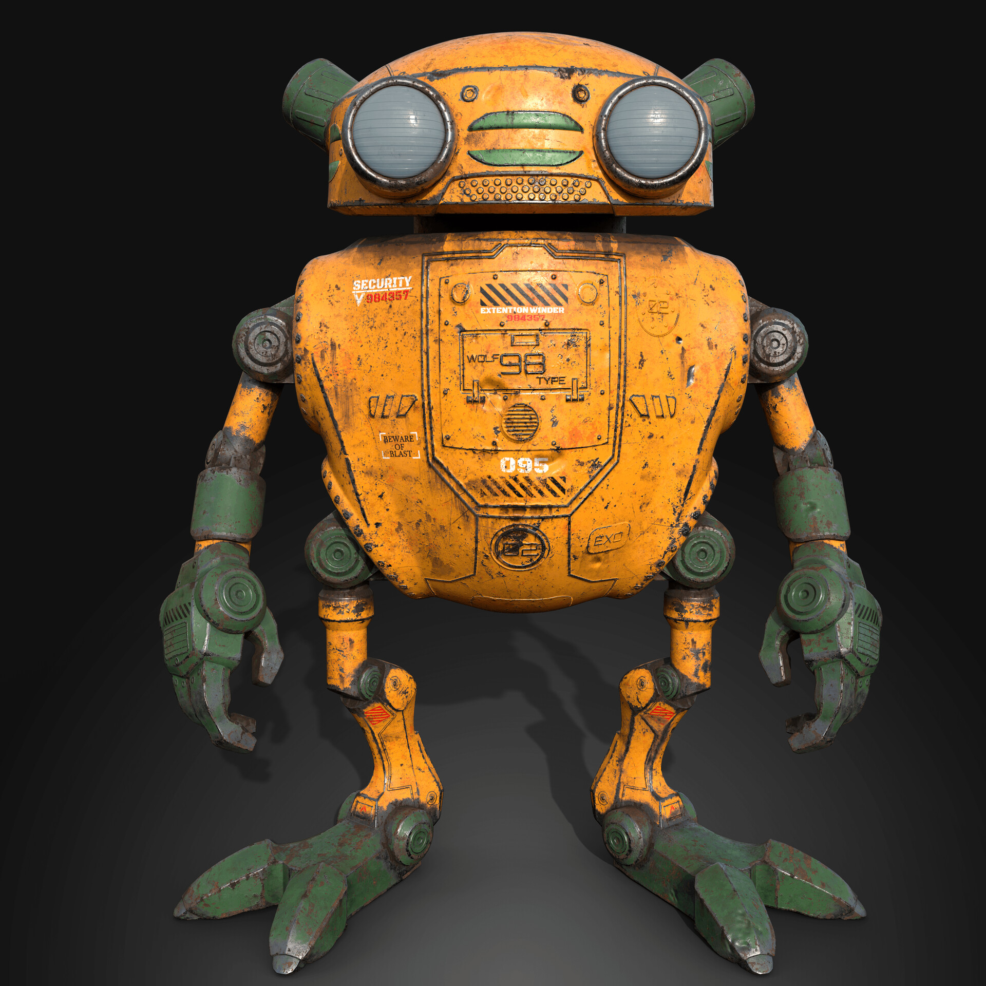 ArtStation - Eddie robot