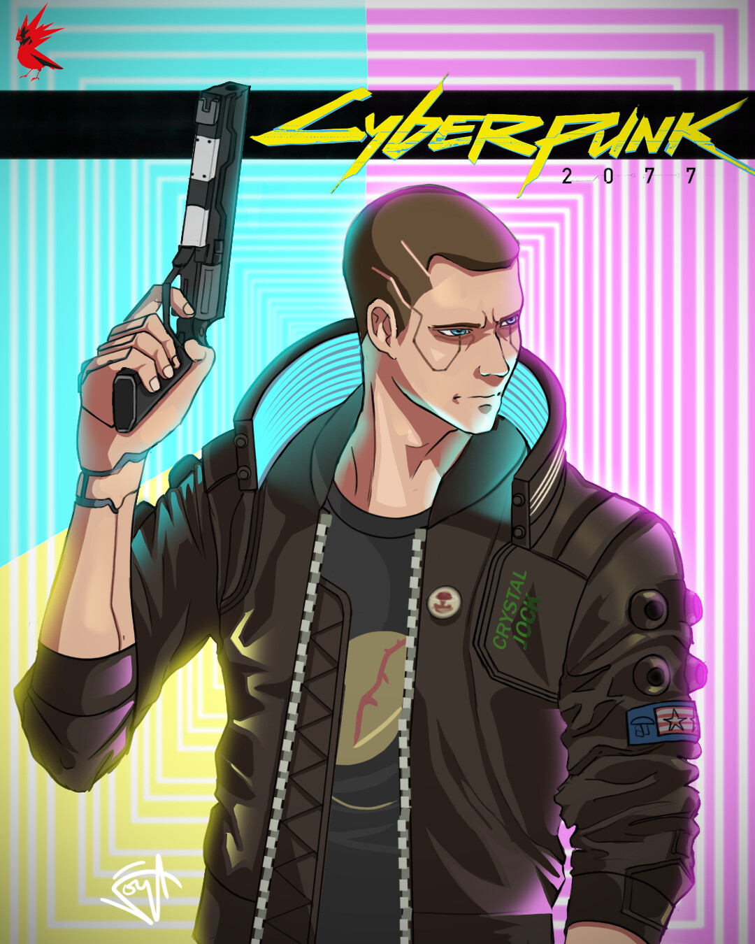 ArtStation - V from Cyberpunk 2077