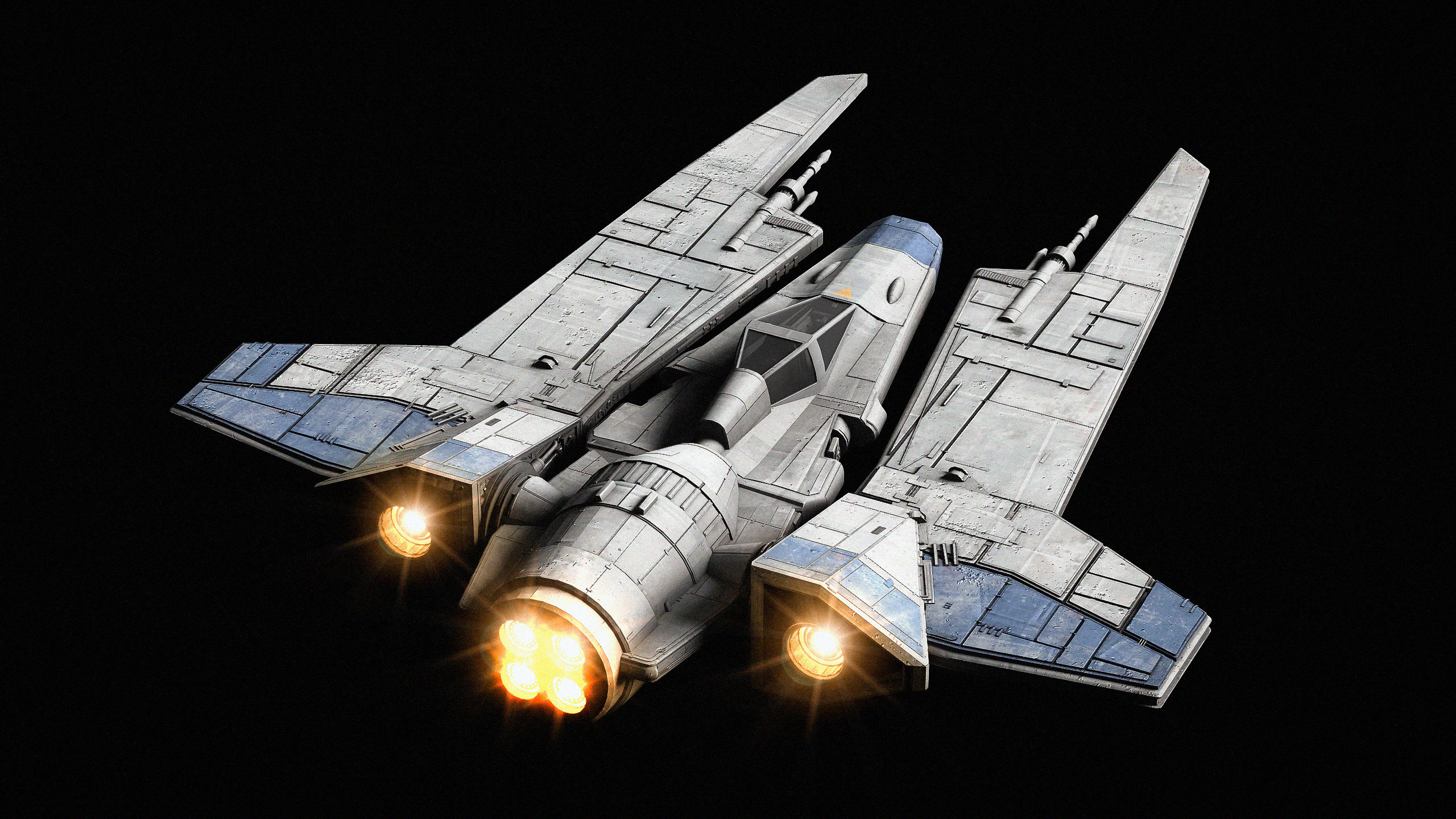 Digital Shipyard - Mandalorian Fang Fighter Star Wars