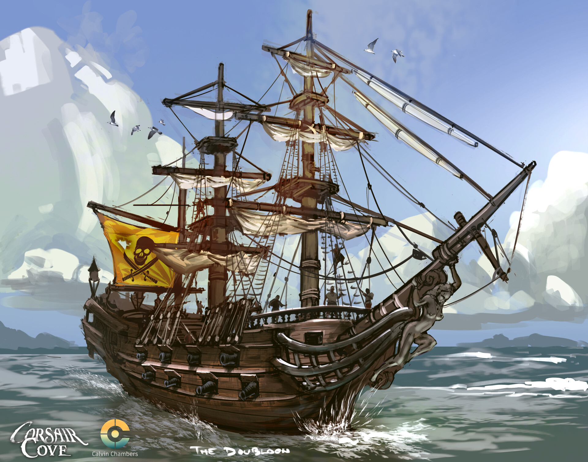 Pirate Ship Art Modern Pirate Ship By Ben T06 On DeviantArt