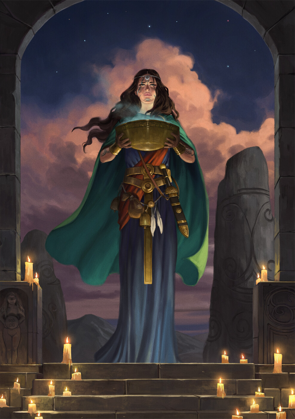 ArtStation - 7 Ancients - The Prayer