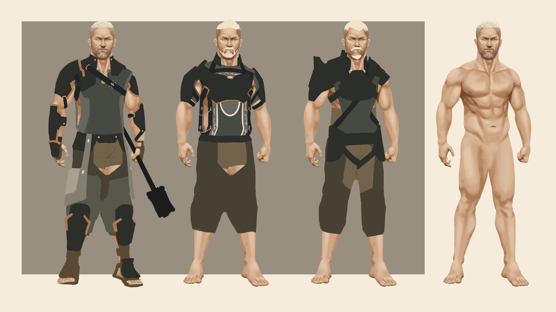 ArtStation - WIP Character Sketches