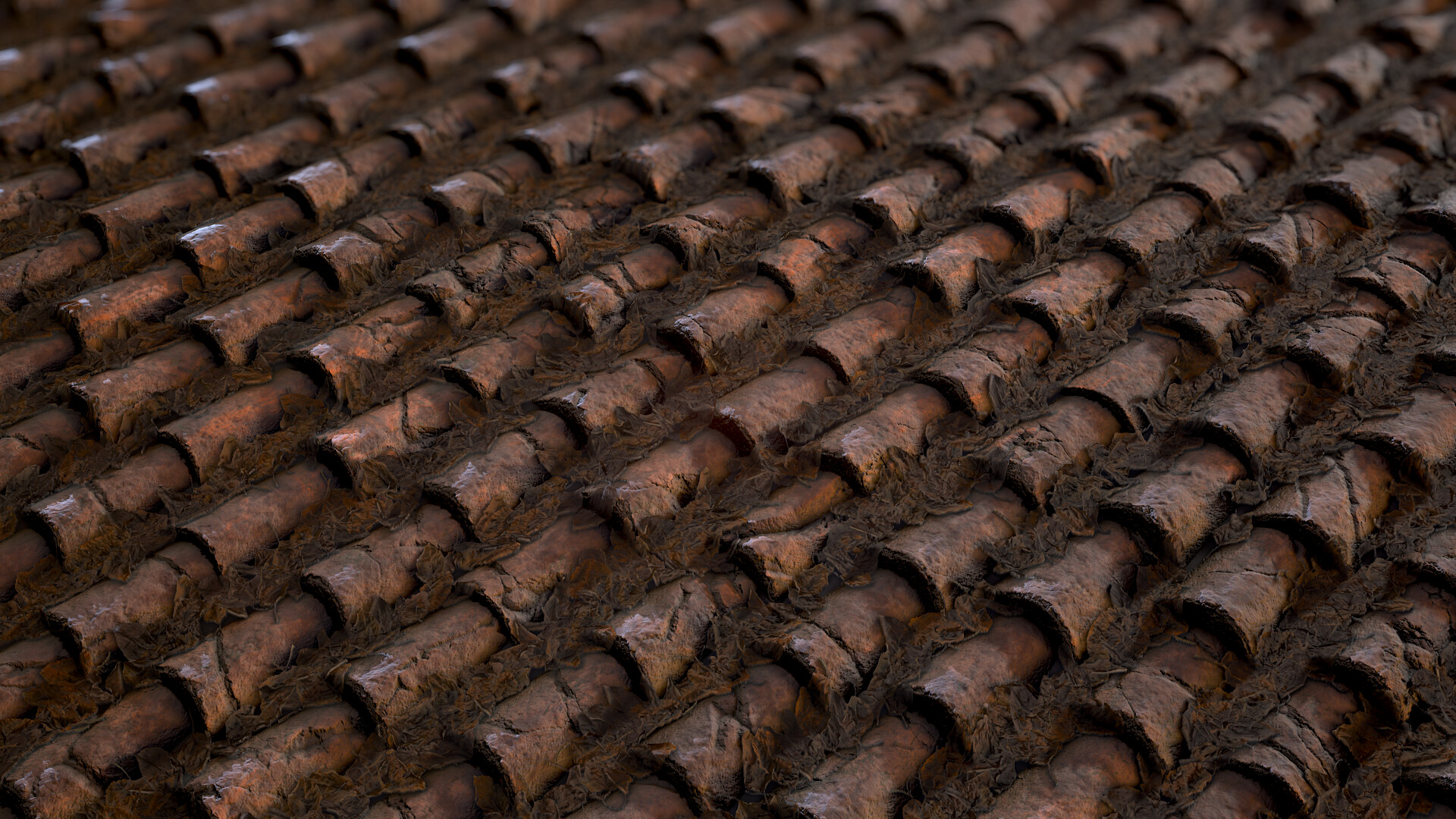 ArtStation - Roof Tile Study