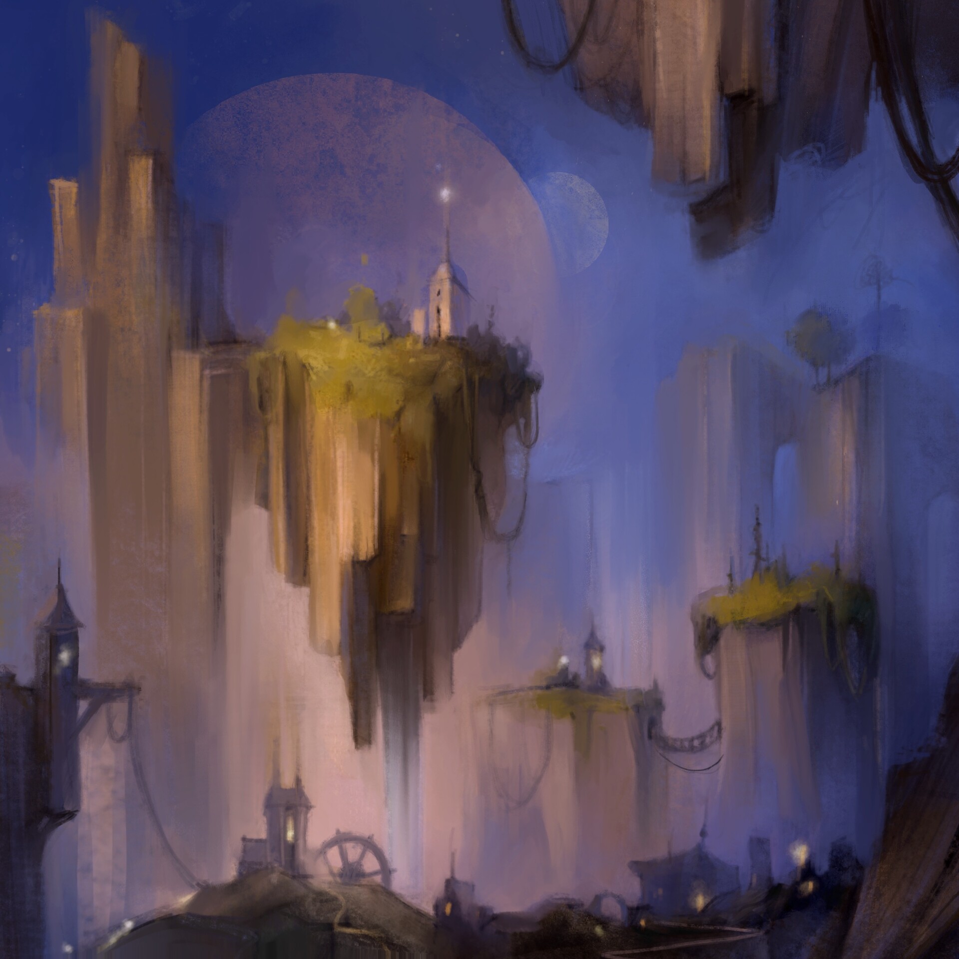 ArtStation - Floating Island