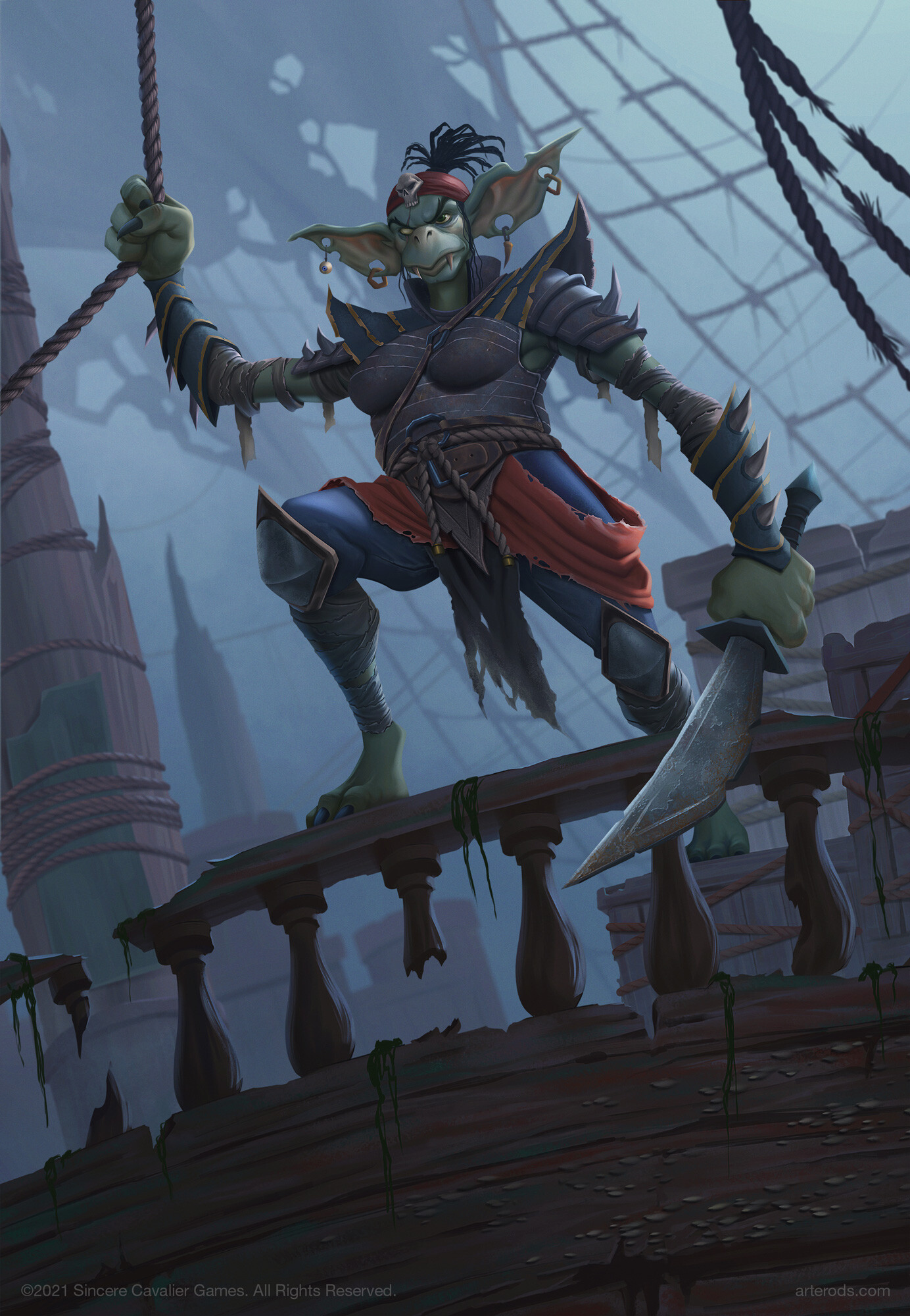 ArtStation - Deeplake Elite Goblin