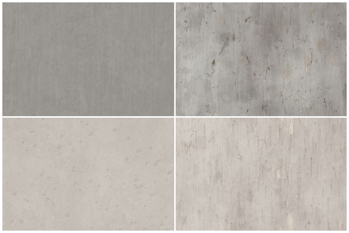 Alexander Nedviga - 10 Smooth Concrete Textures