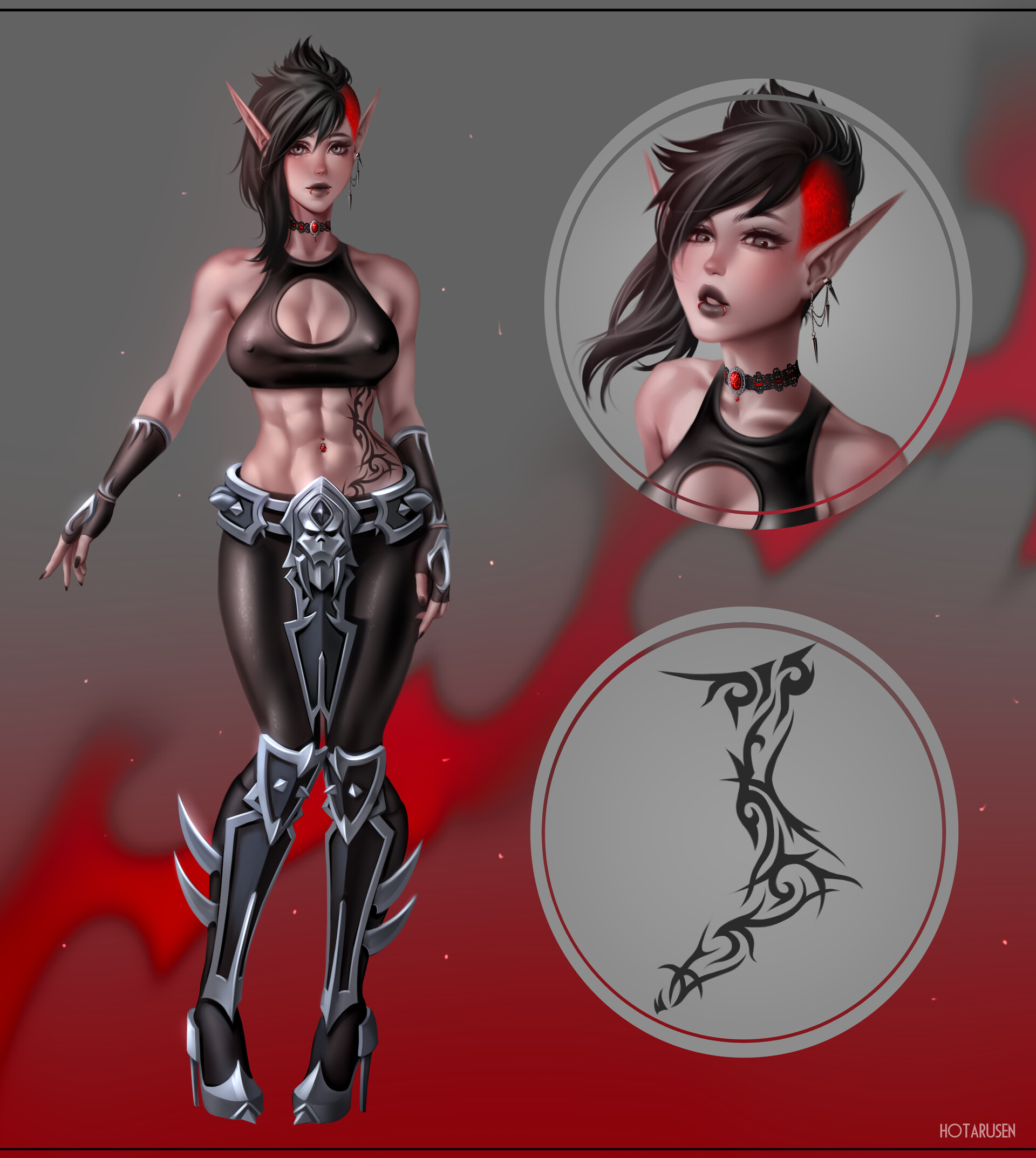 ArtStation - Character reference commission ♥️