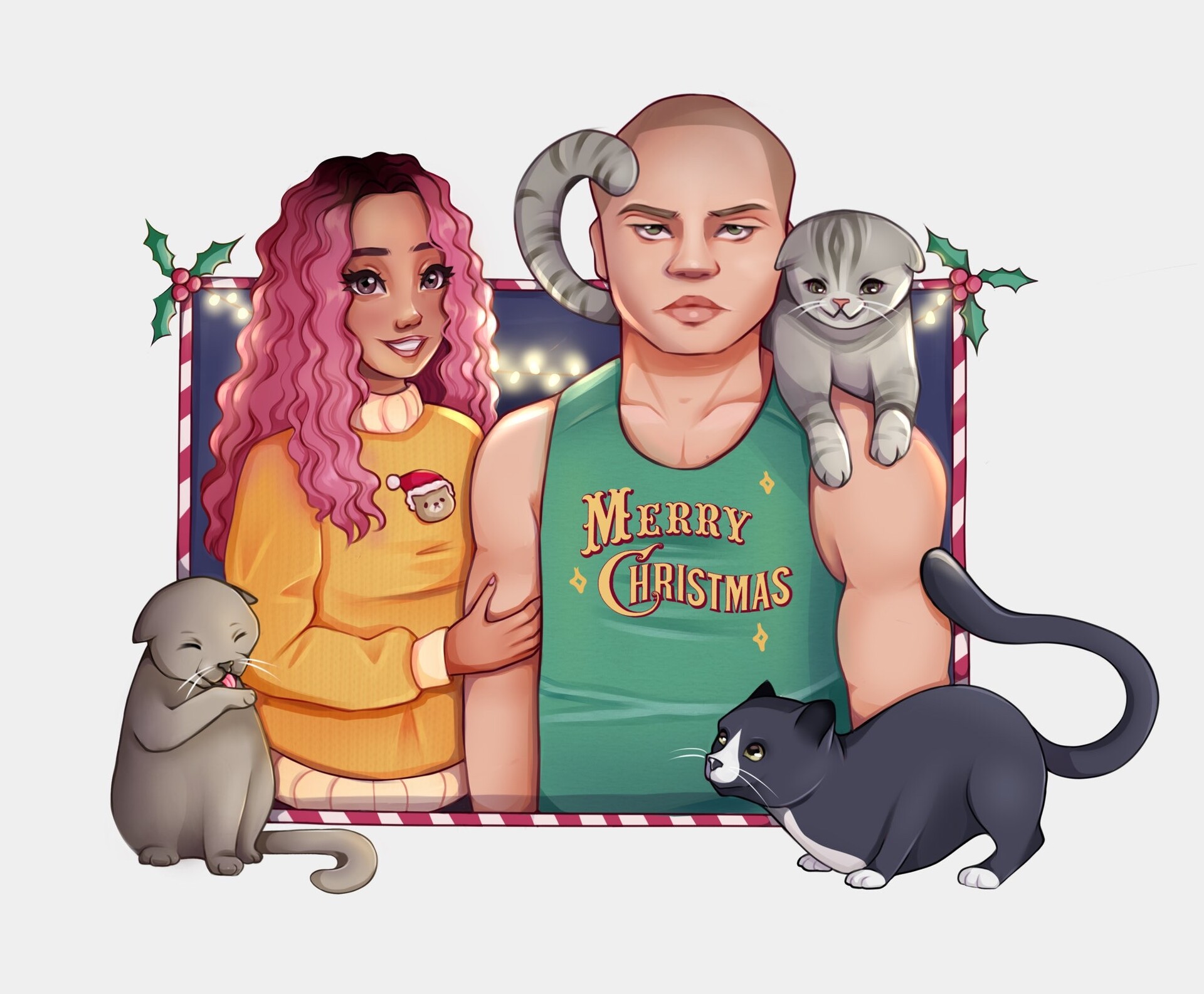 ArtStation - Tyler1 and Macaiyla commission