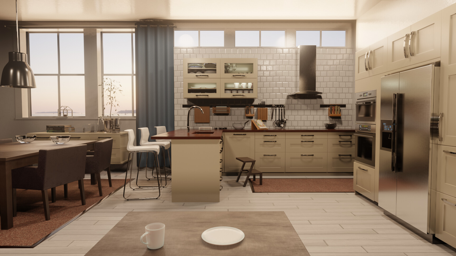 ArtStation - Modern Kitchen