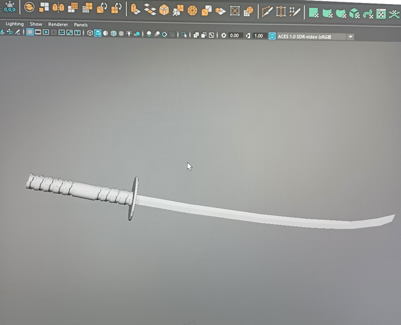 ArtStation - 3D Samurai Sword