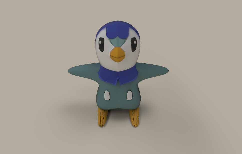 ArtStation - Piplup 3D