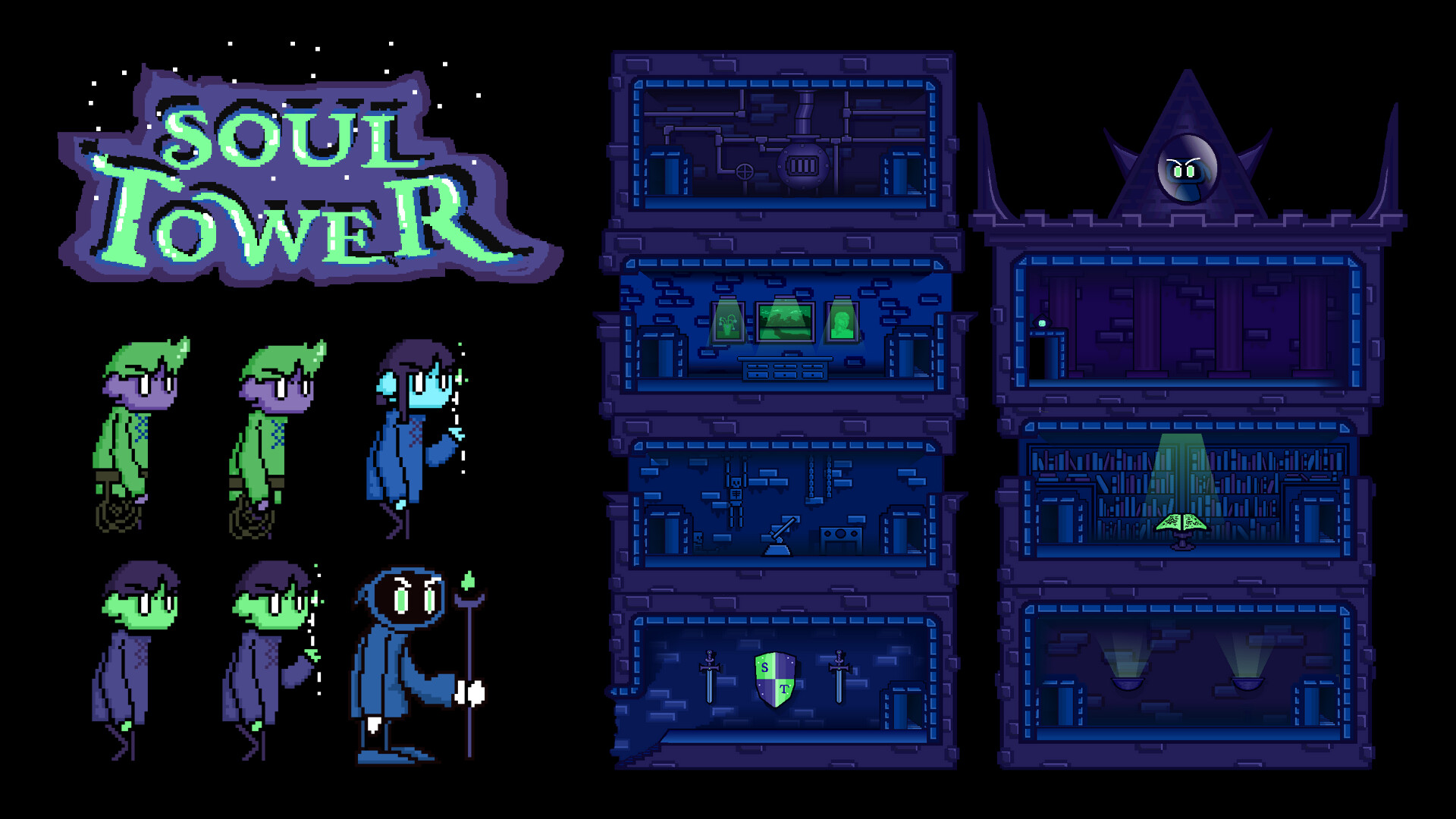ArtStation - Soul Tower Game Art and Animations