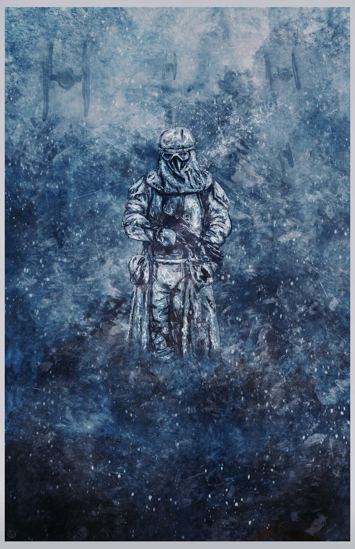 ArtStation - SNOWTROOPER STUDY