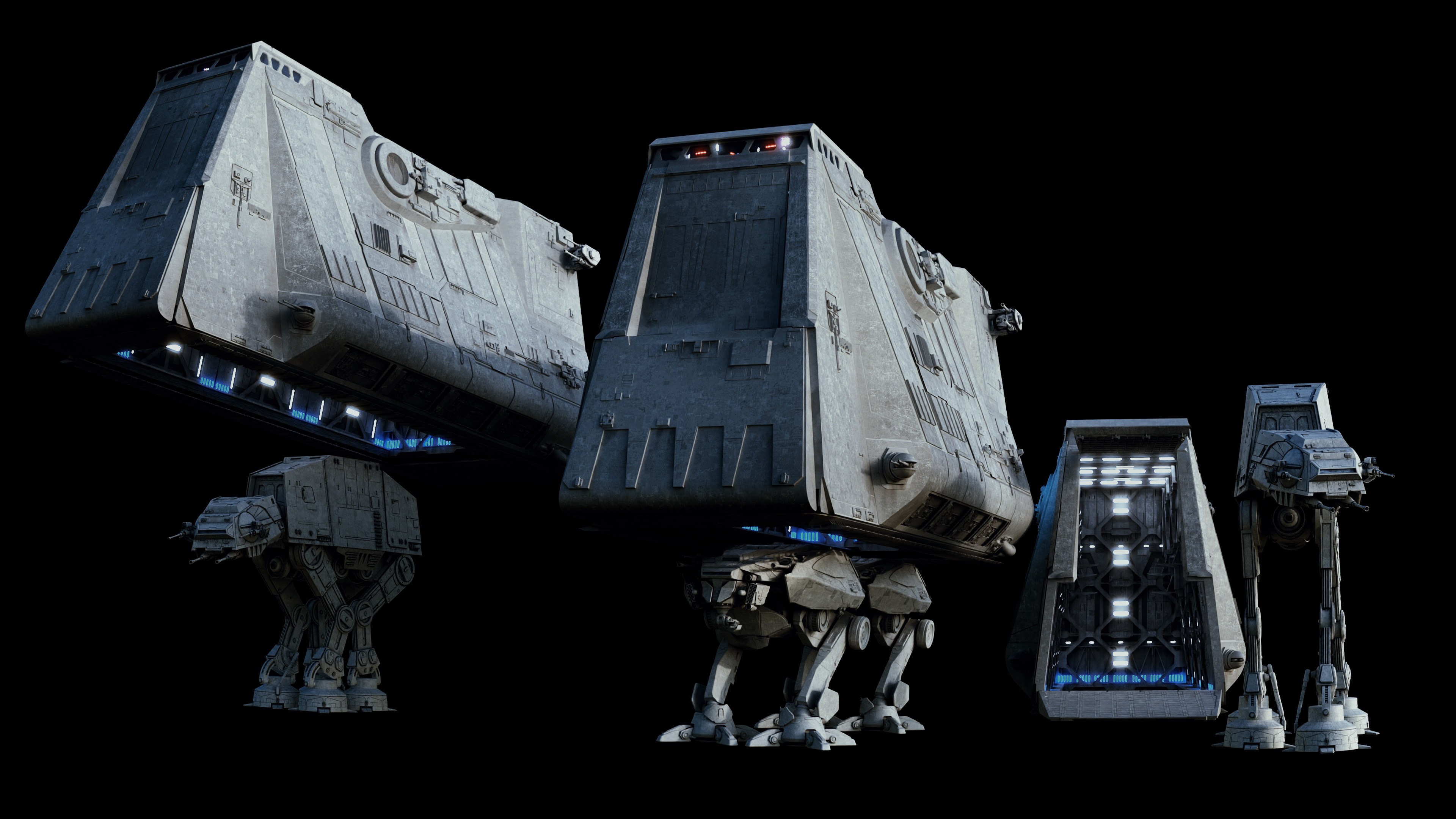 Ansel Hsiao - Theta-class AT-AT Drop Barge