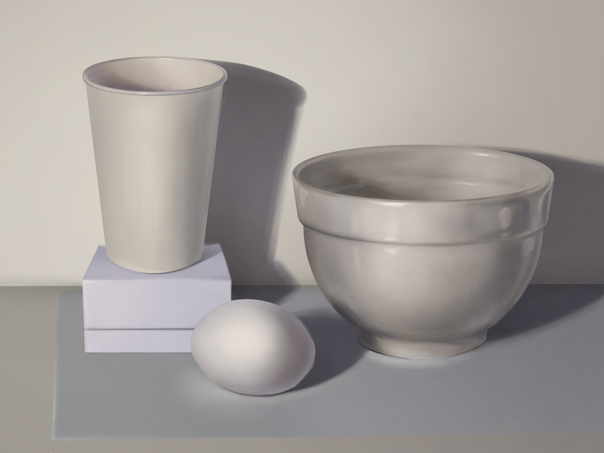 ArtStation - Still Life — white
