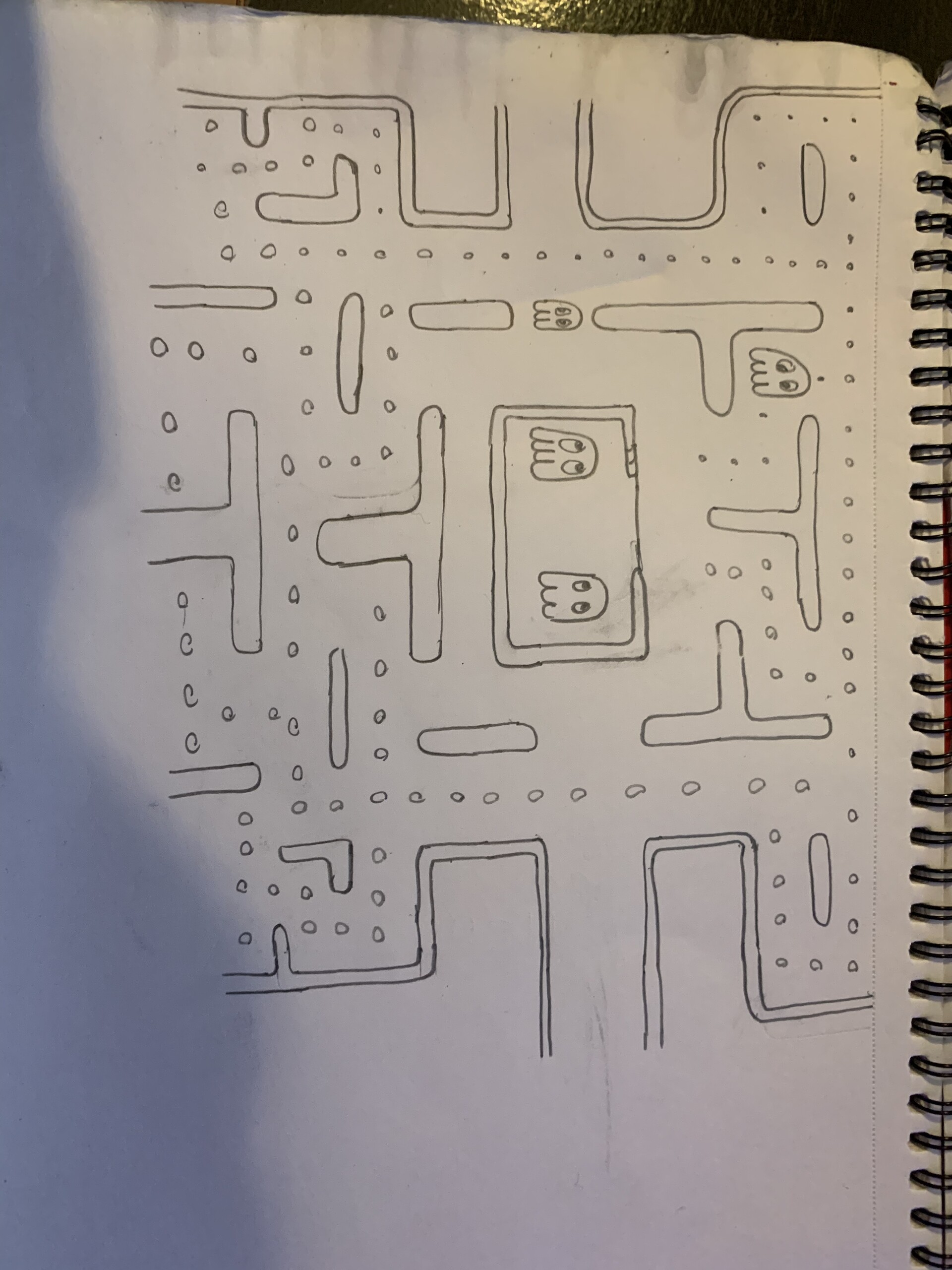 ArtStation - Hand drawing of pac-man