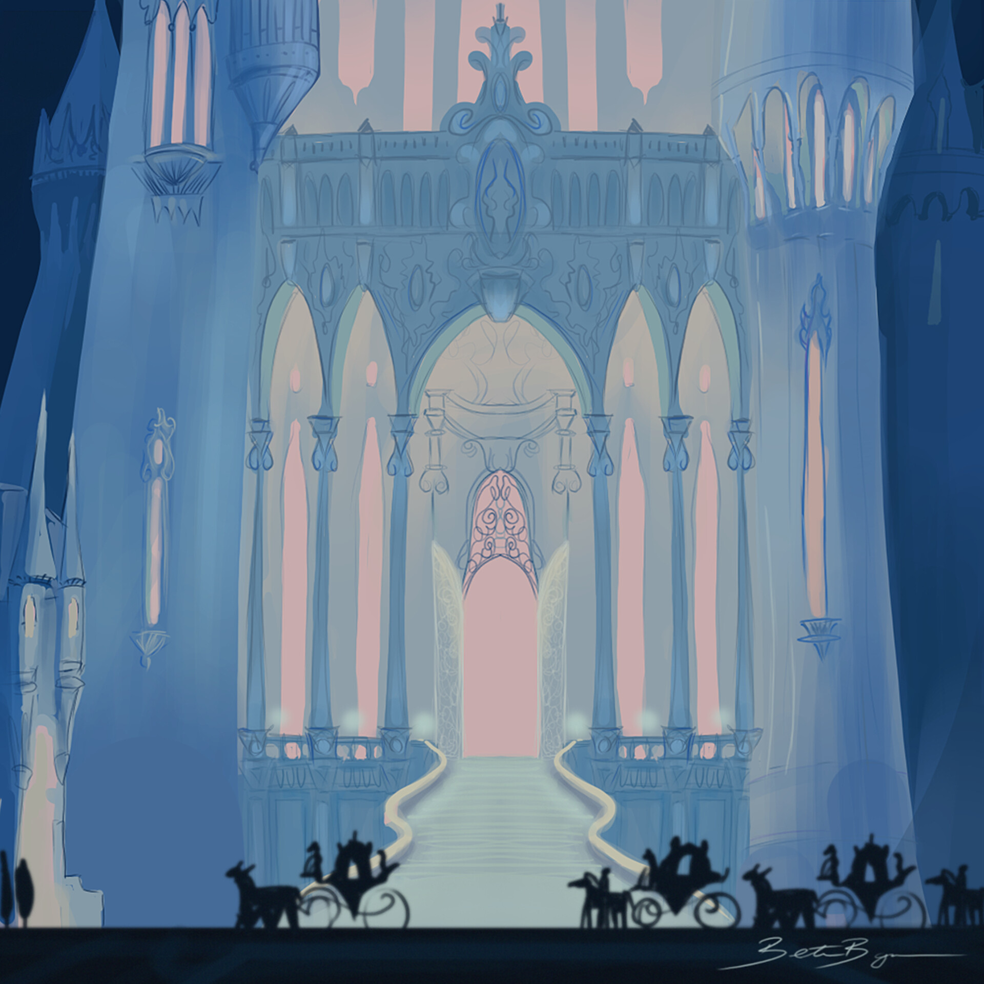 ArtStation - Cinderella Castel