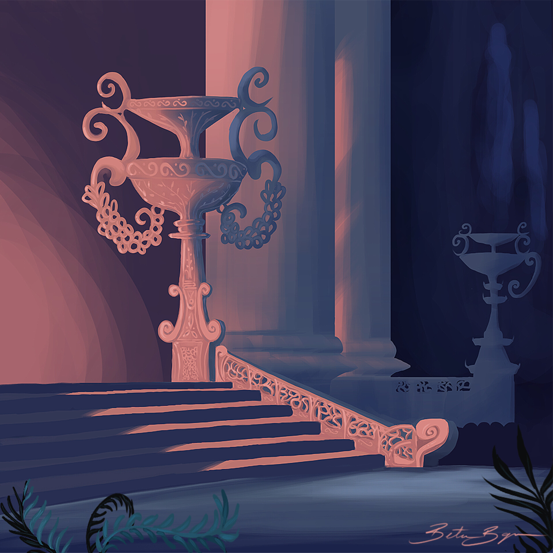 cinderella background art