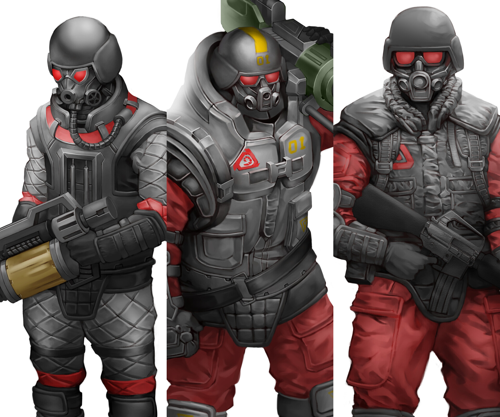 ArtStation - Black Ops - Commissioned Work