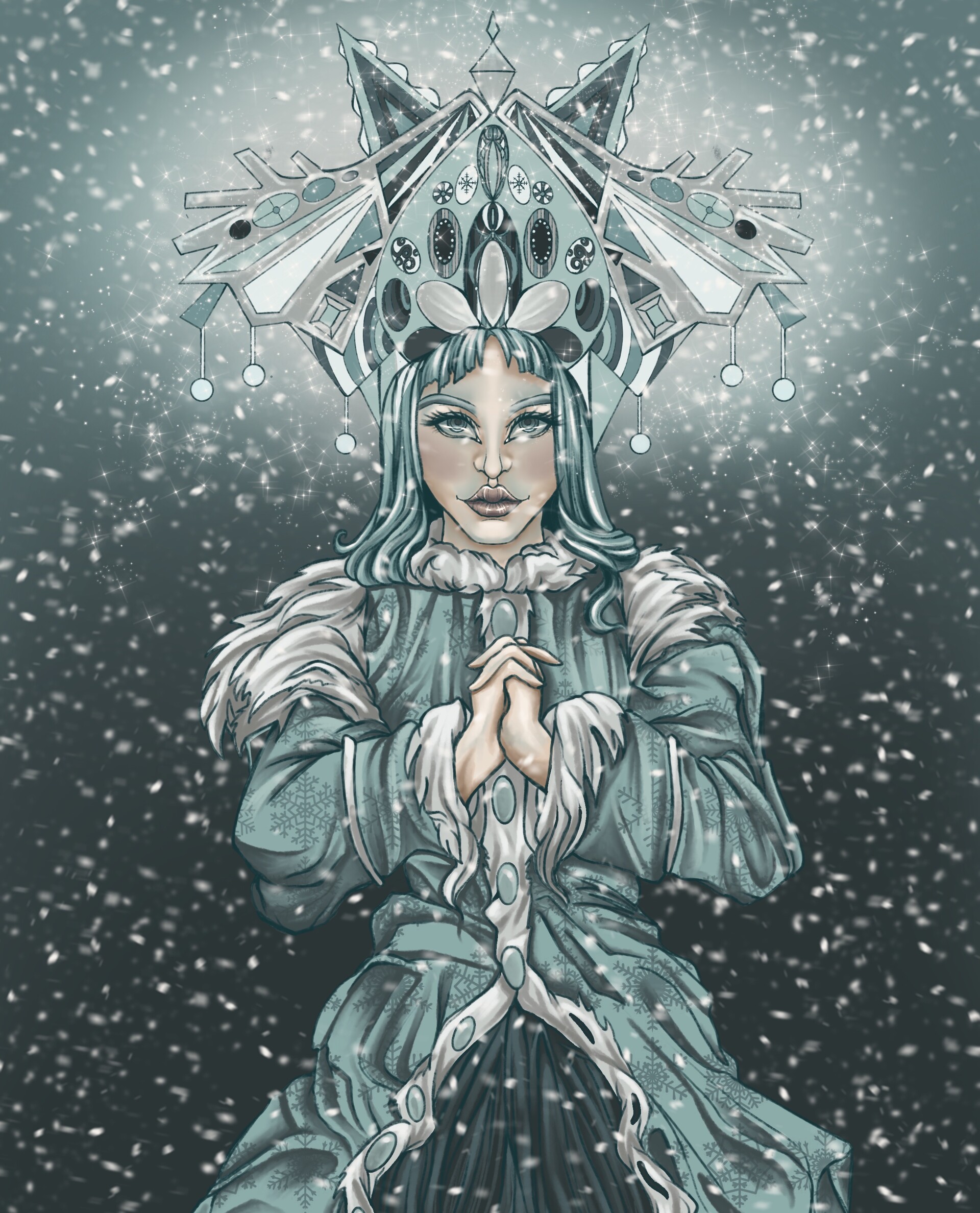 ArtStation - The Snow Maiden