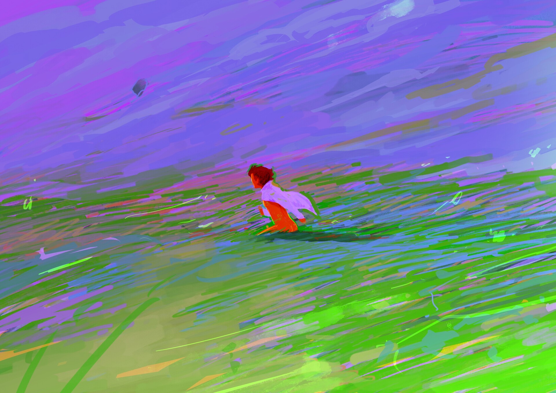 ArtStation - Running from yourself