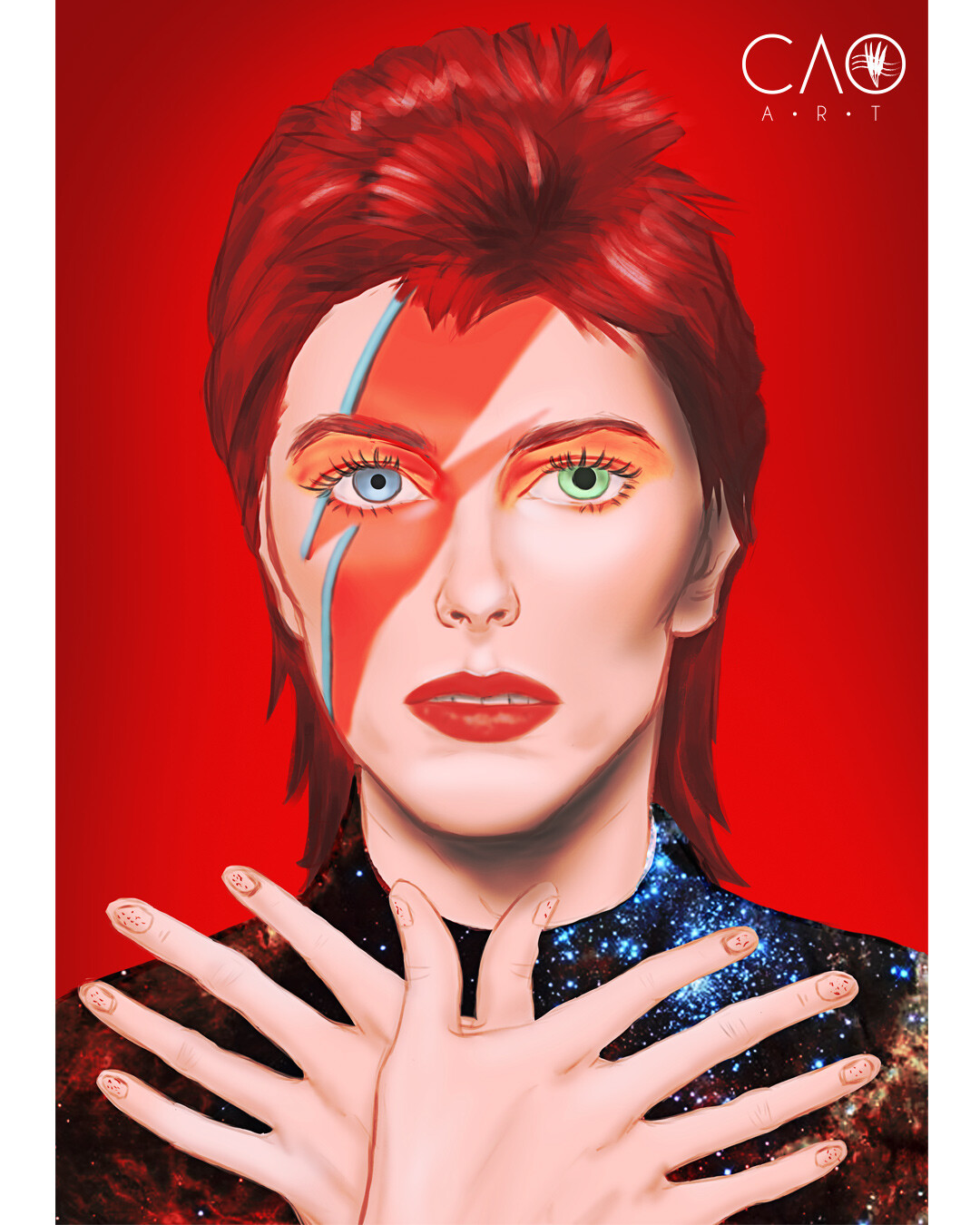 ArtStation - DAVID BOWIE
