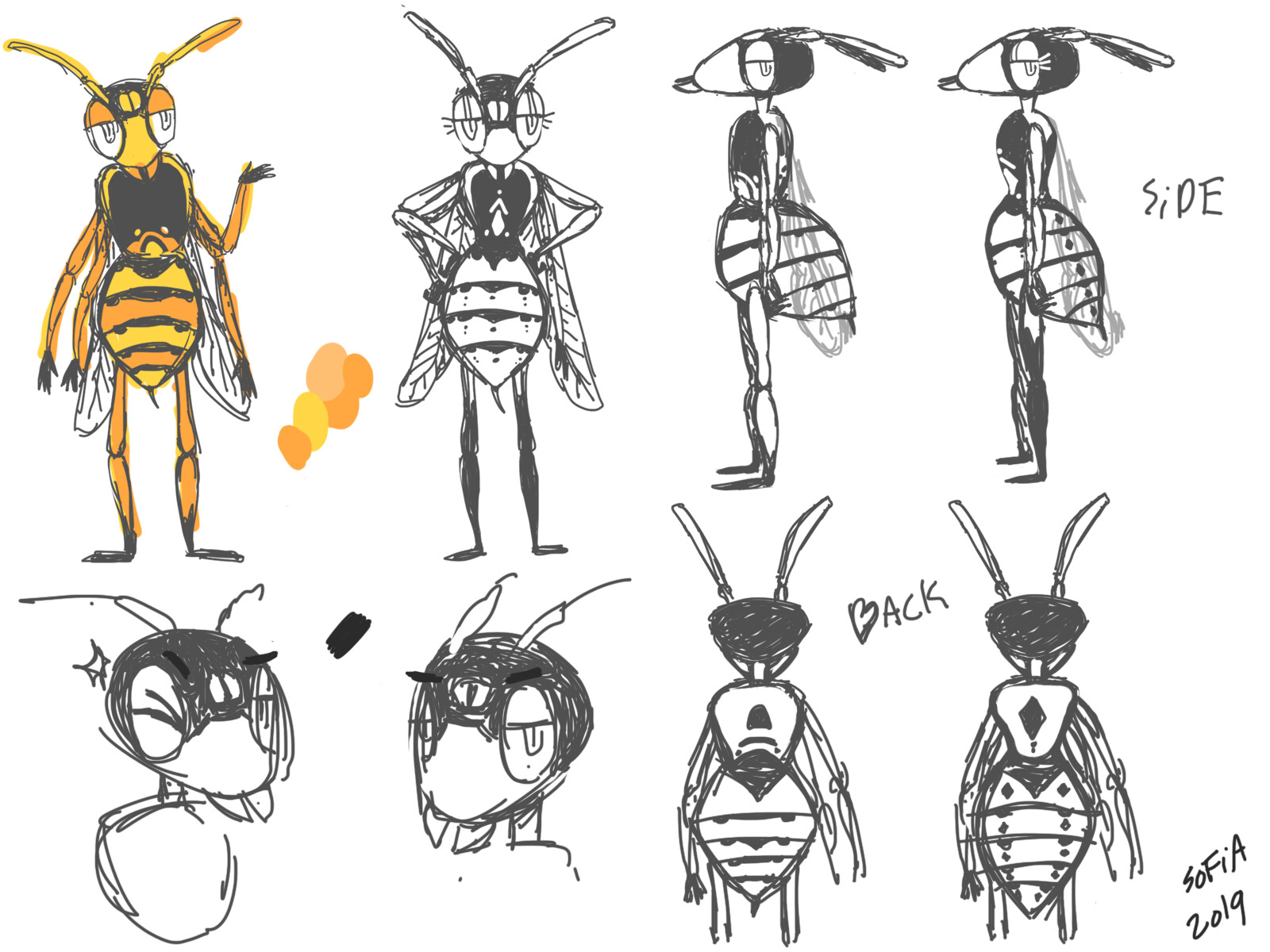 ArtStation - Hornet character design