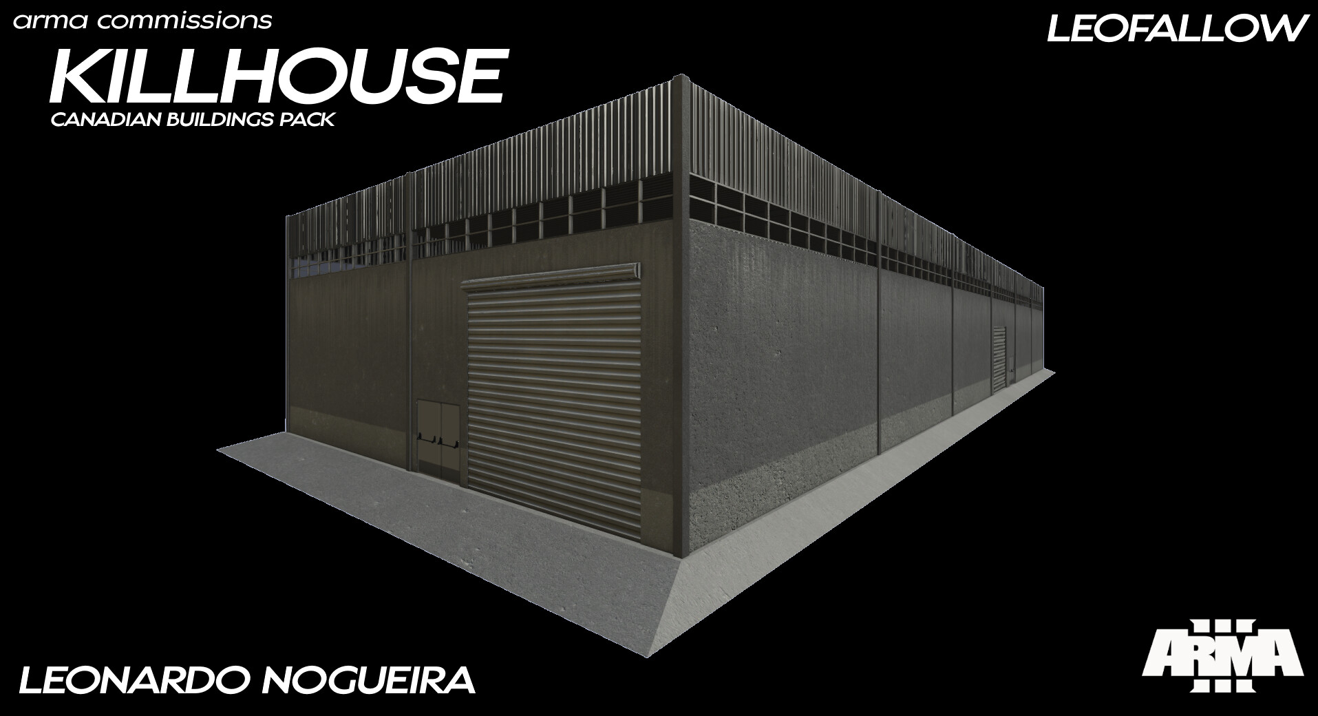 ArtStation - Canadian Buildings Pack: Mixed KillHouse