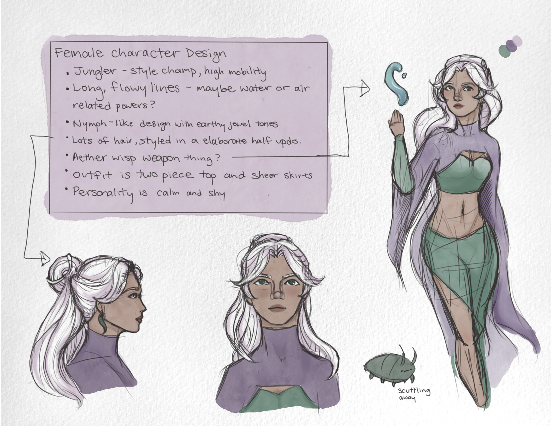 ArtStation - Character Concept Sketch