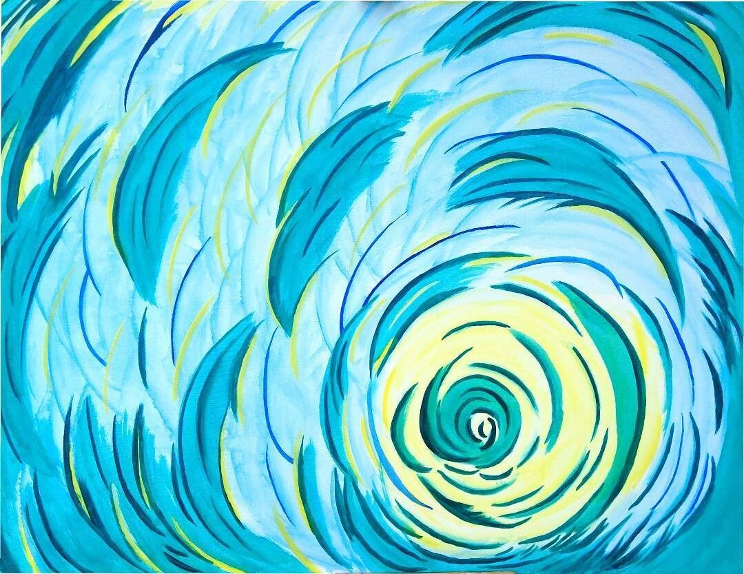 ArtStation - Whirlpool (2018) 36*48 inches