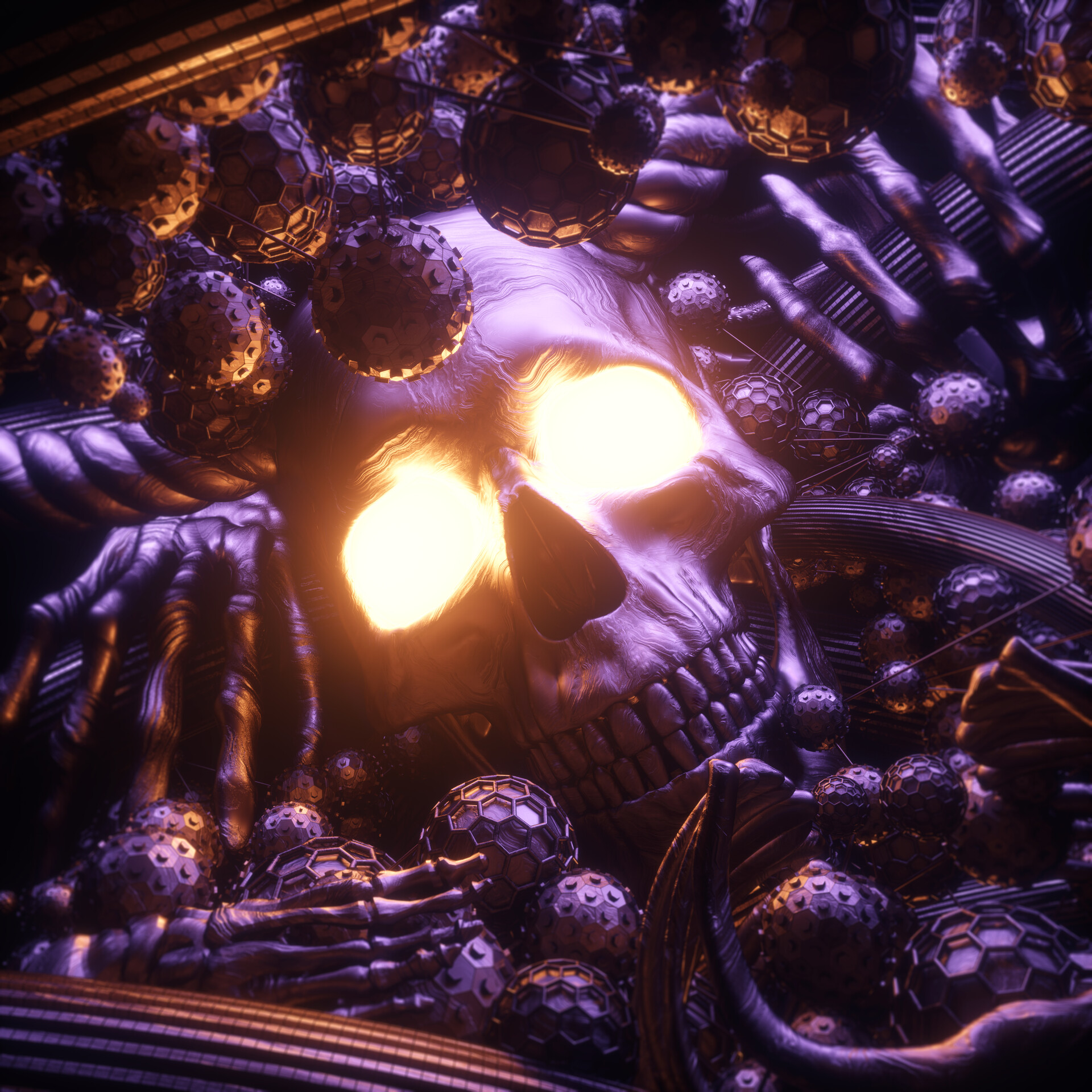 ArtStation - In the Demon Cave.