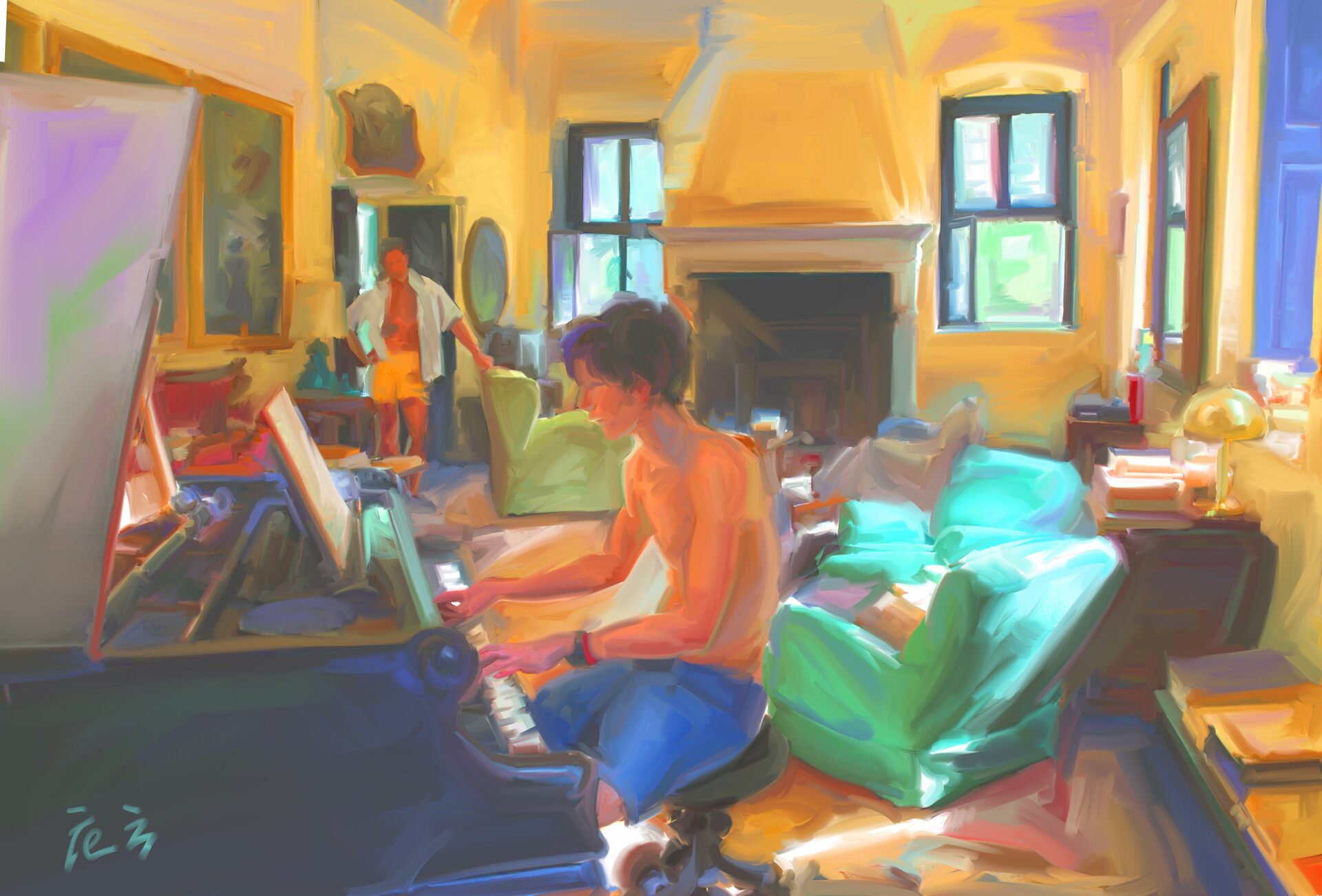 ArtStation - speedpainting_01