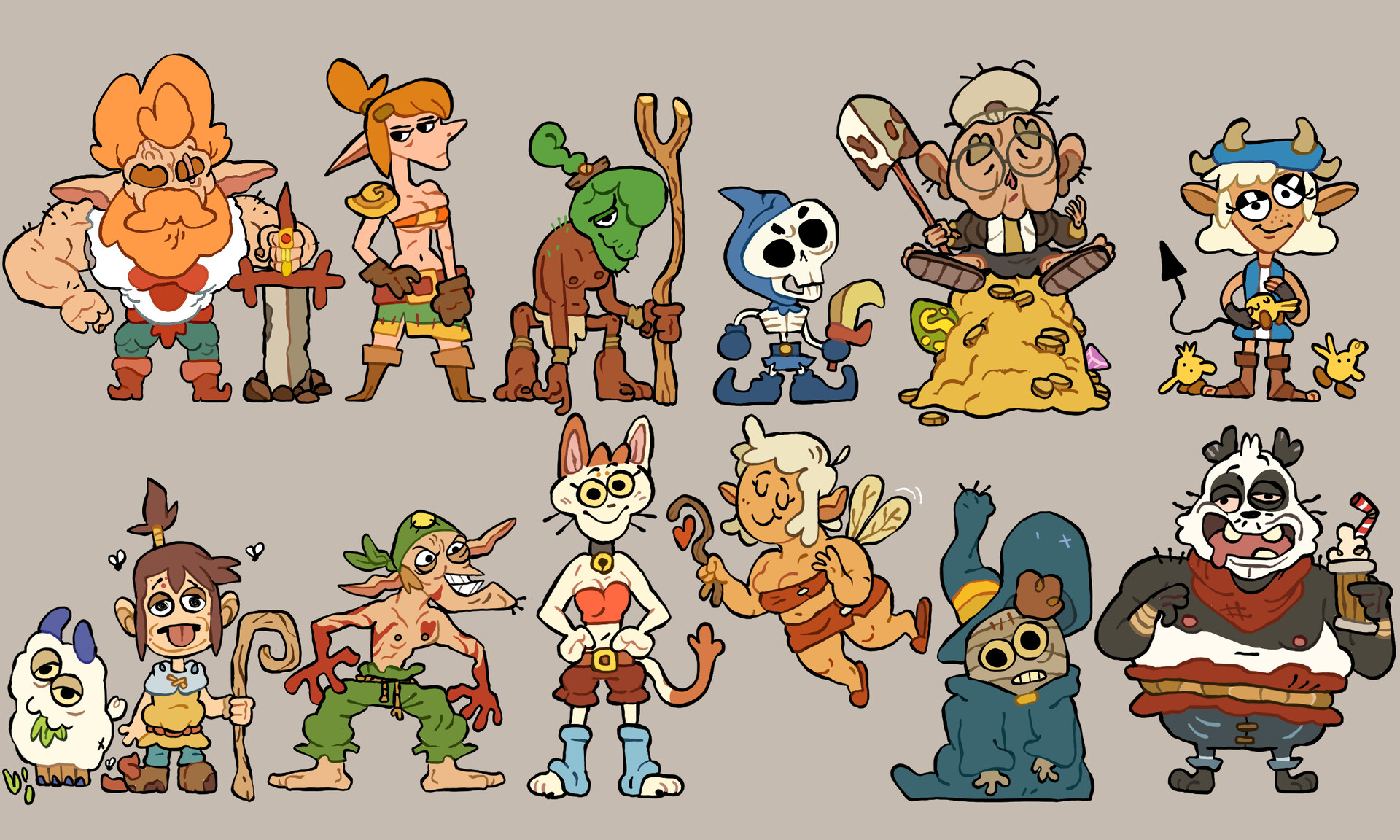 ArtStation - Dofus Characters