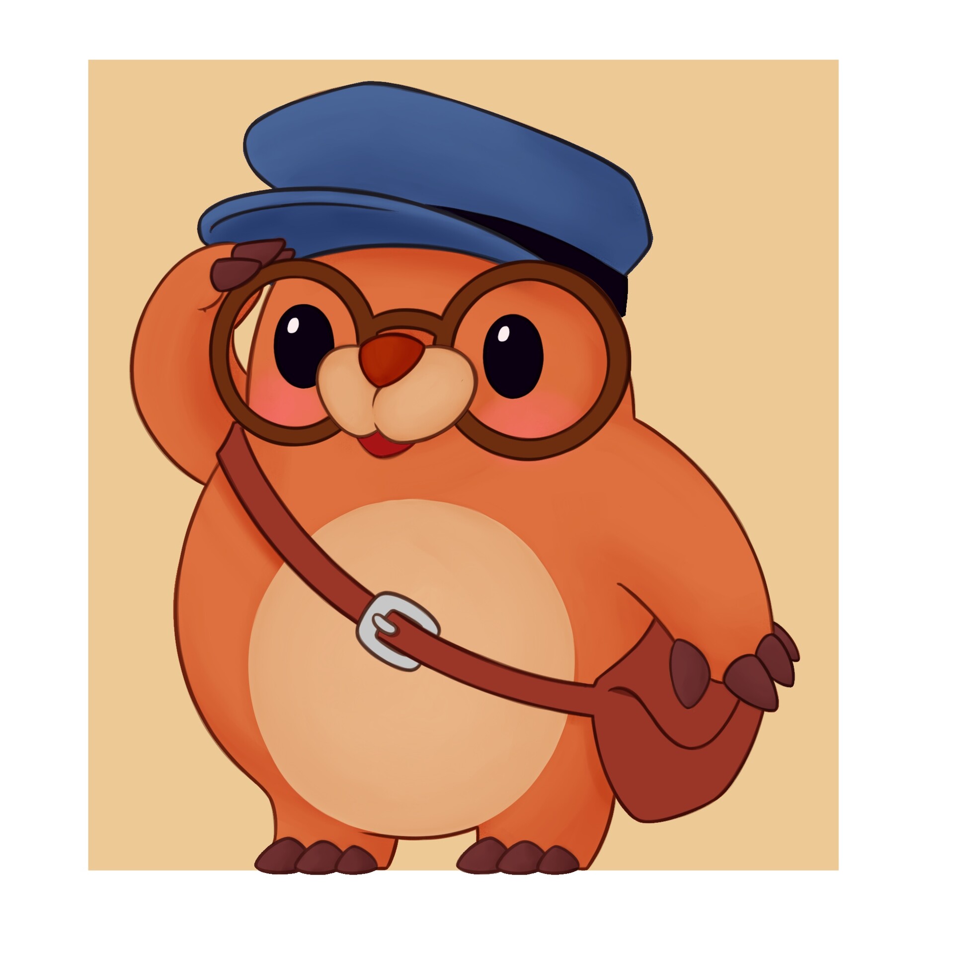 ArtStation - Mail Mole - Molty (character)