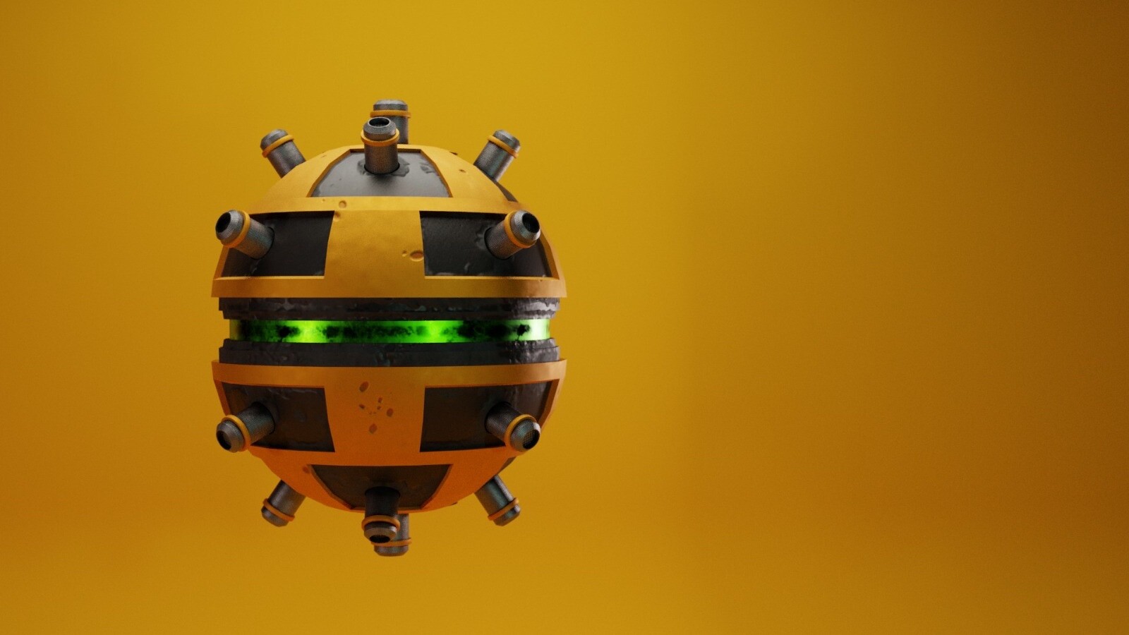 ArtStation - Sci-fi Smoke Bomb