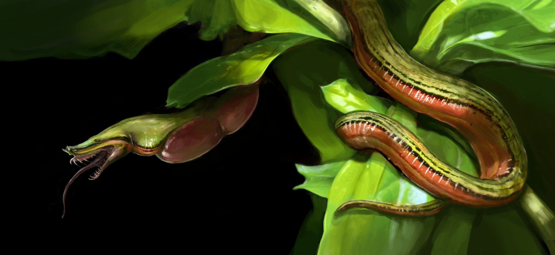 ArtStation - Bloodsucker snake