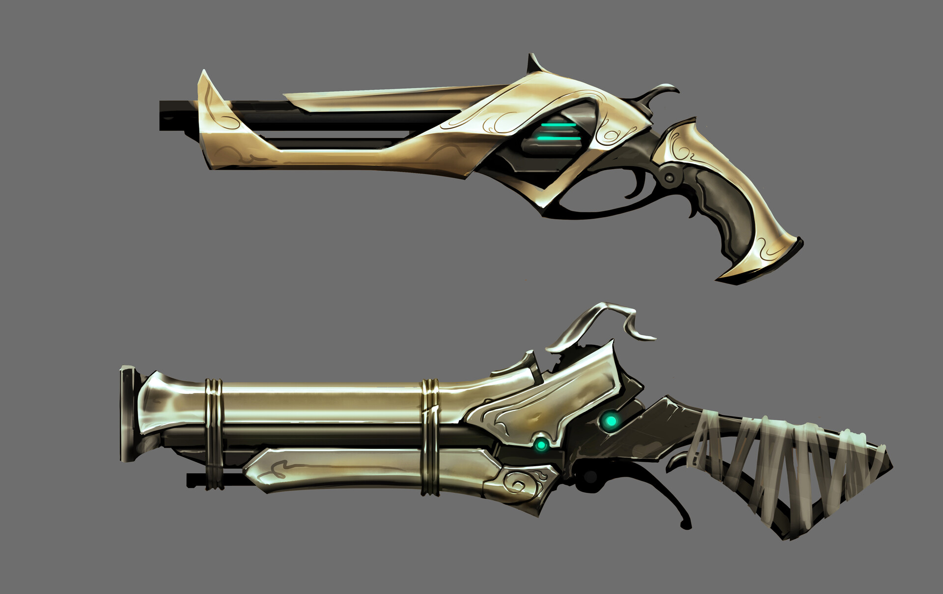 ArtStation - Weapon design