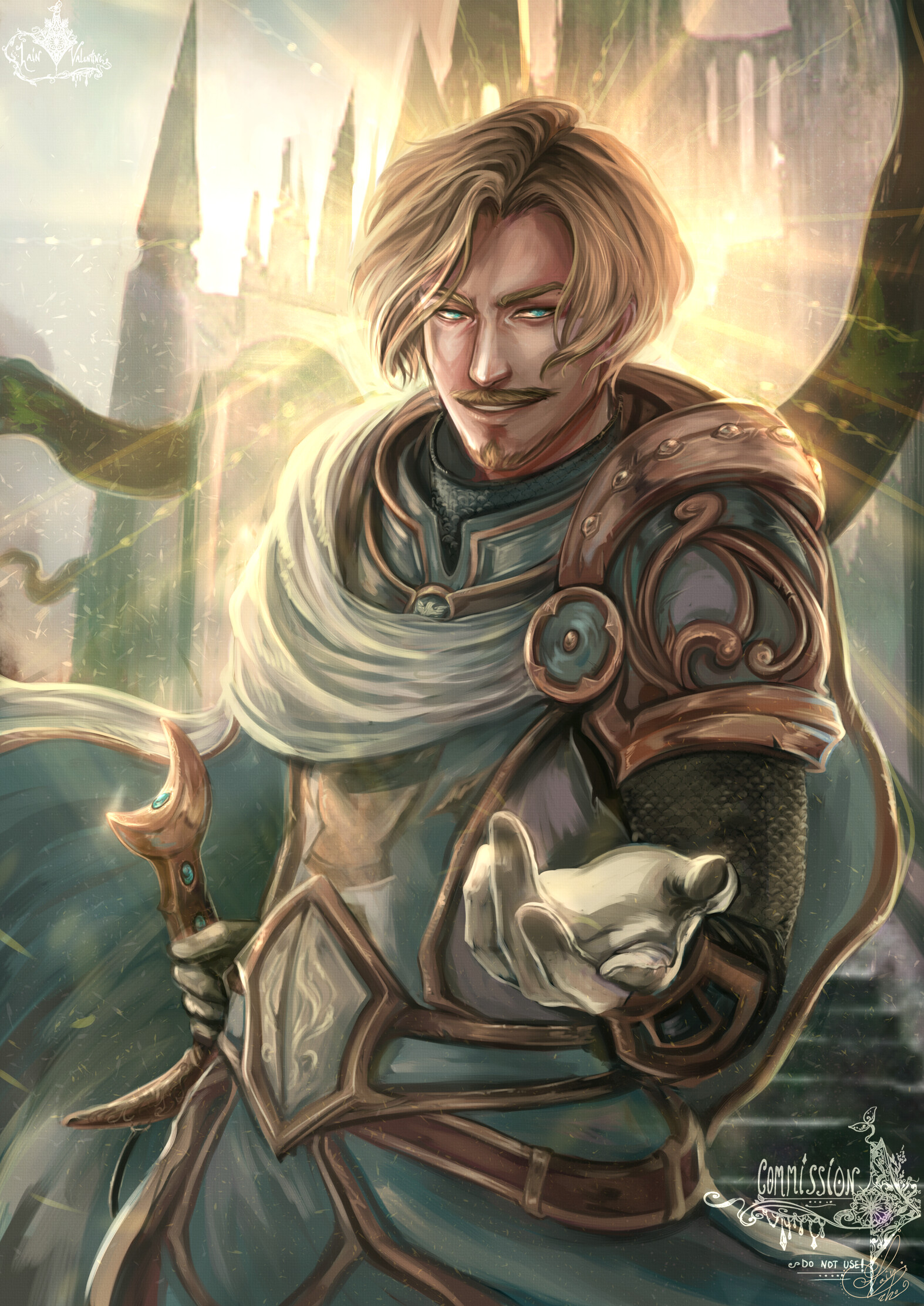 ArtStation - The Golden Protector