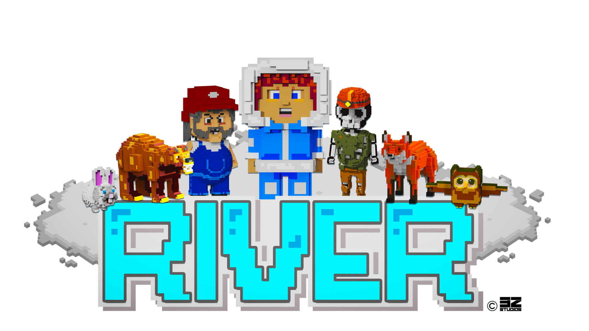 ArtStation - River the Game - assets and characters
