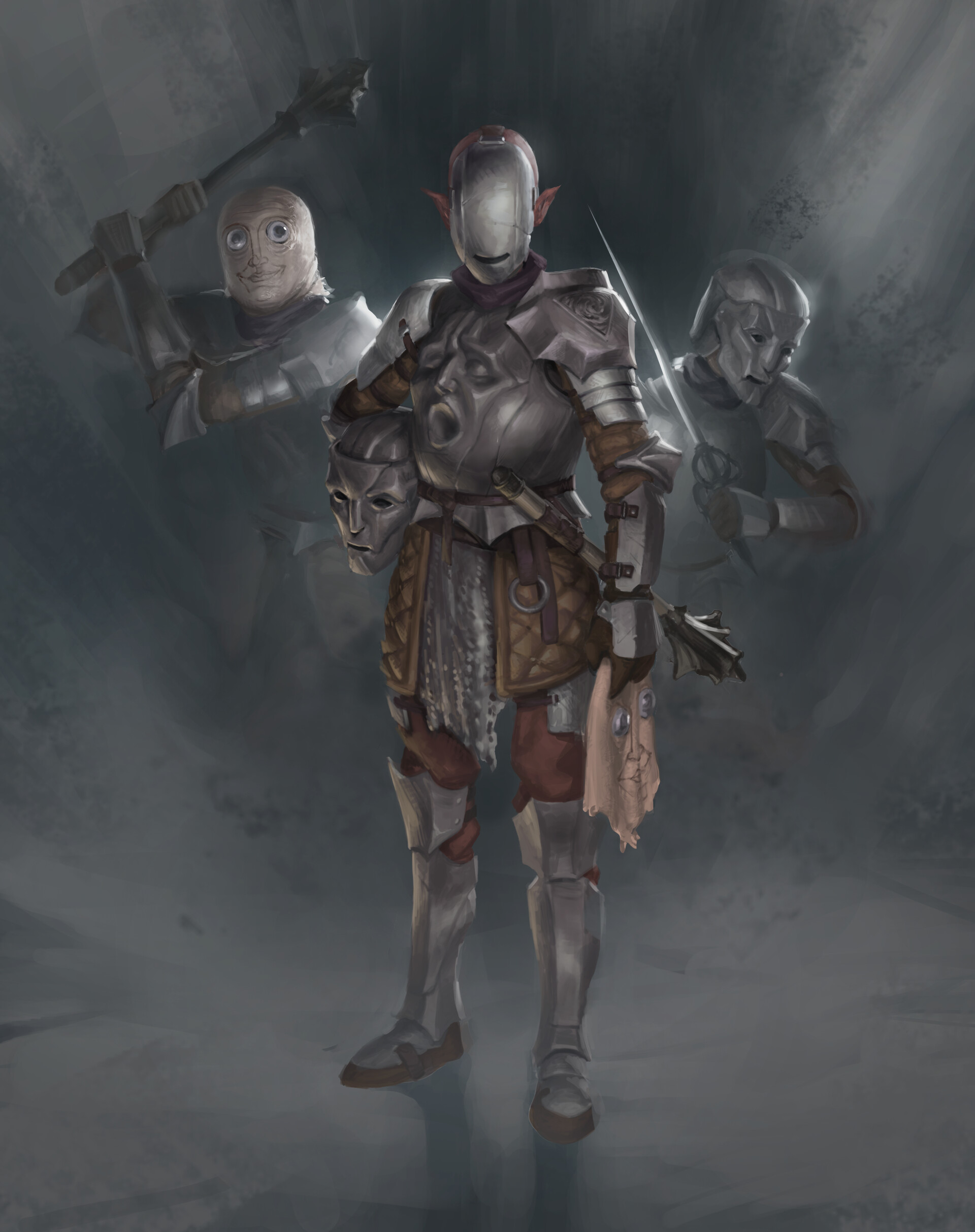 ArtStation - Masked adventurer