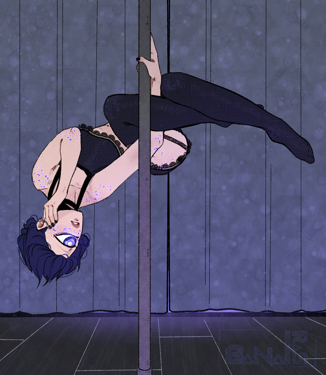 ArtStation - Pole dance